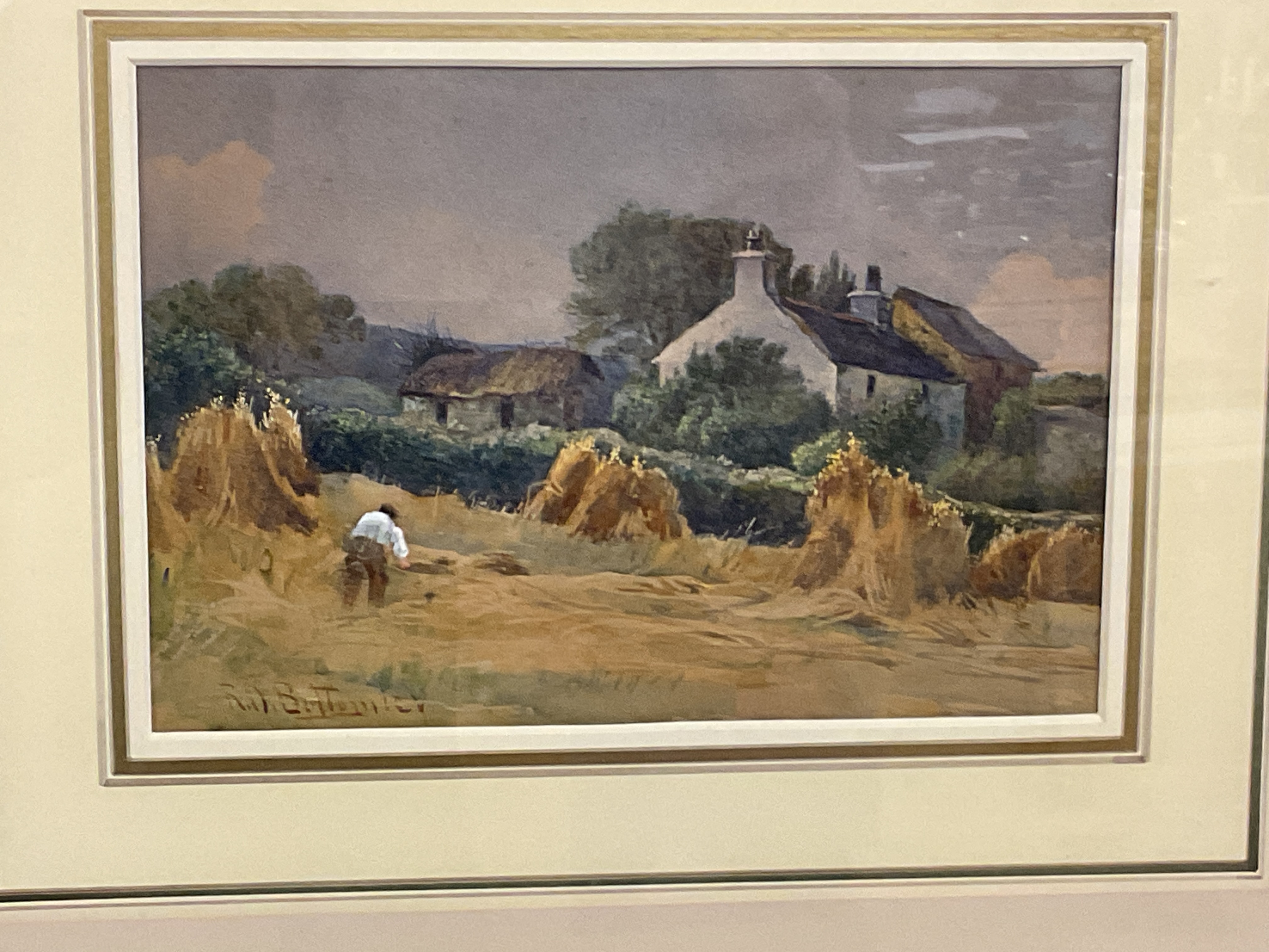 Lot 308 - R O BOTTOMLEY (exh. 1882-1886); watercolour,