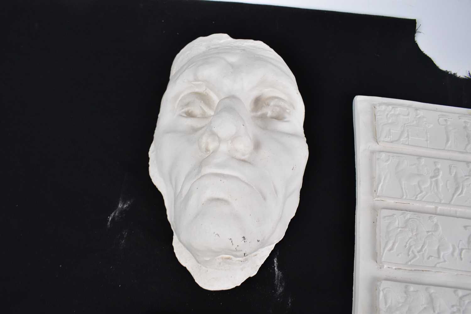 Lot 163 - A modern plaster panel