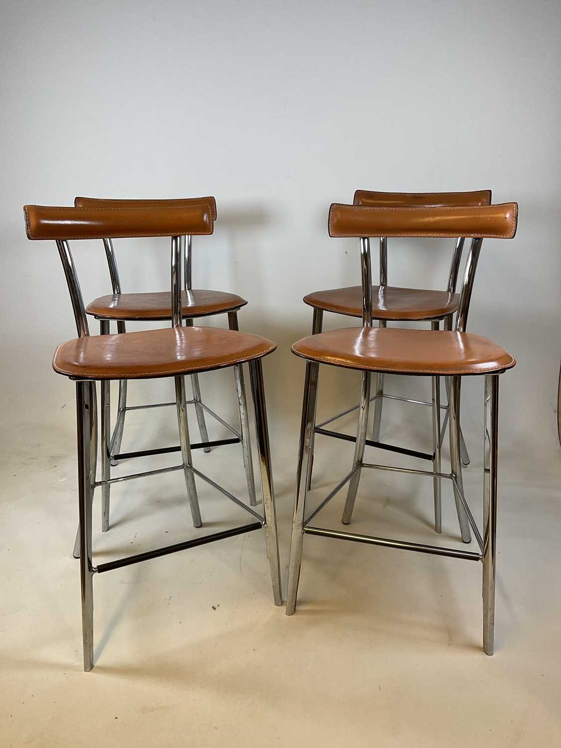 Lot 722 - ARBEN; a set of four 1970s Italian tan