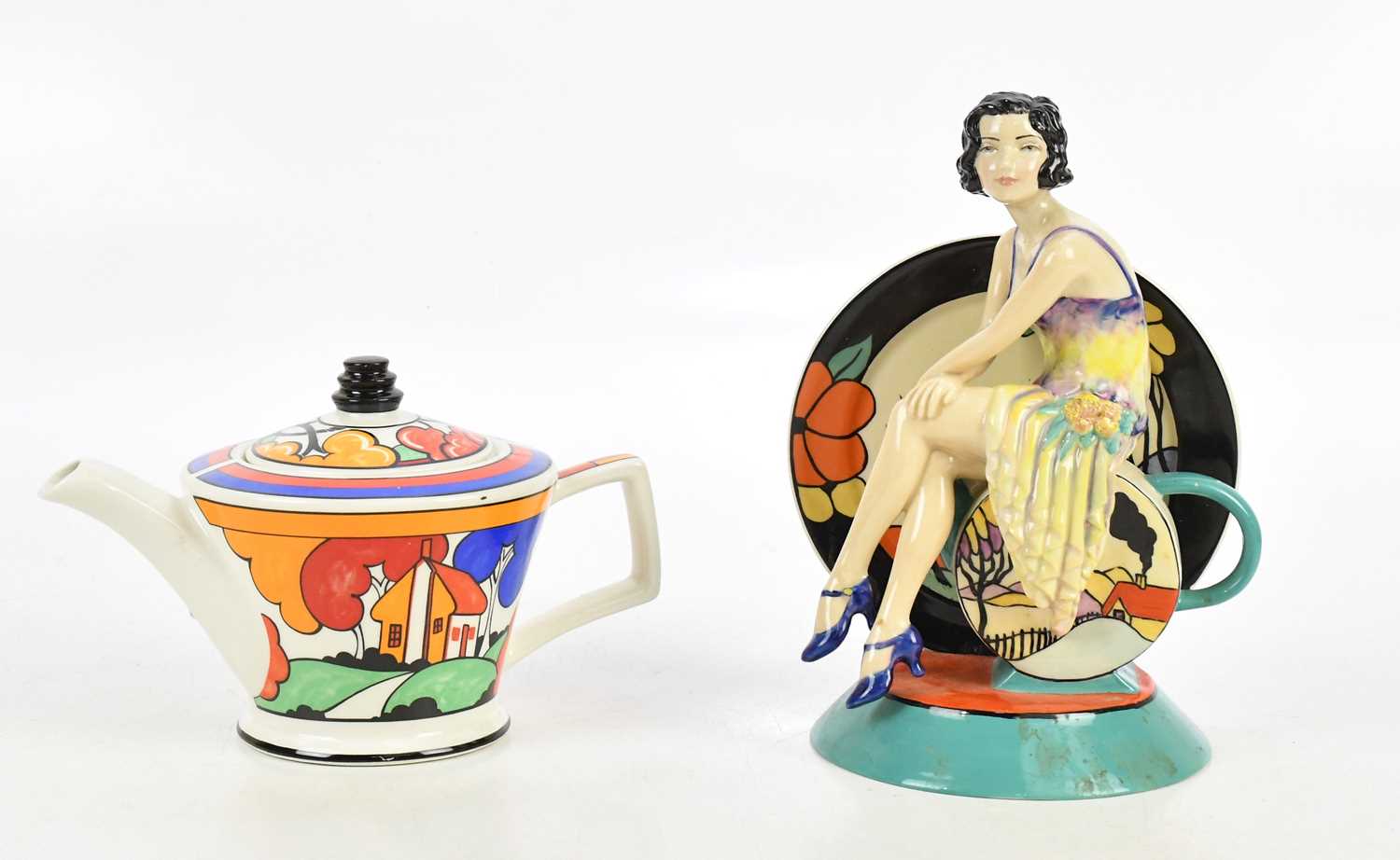 Lot 1644 - KEVIN FRANCIS CERAMICS; a 'Young Clarice