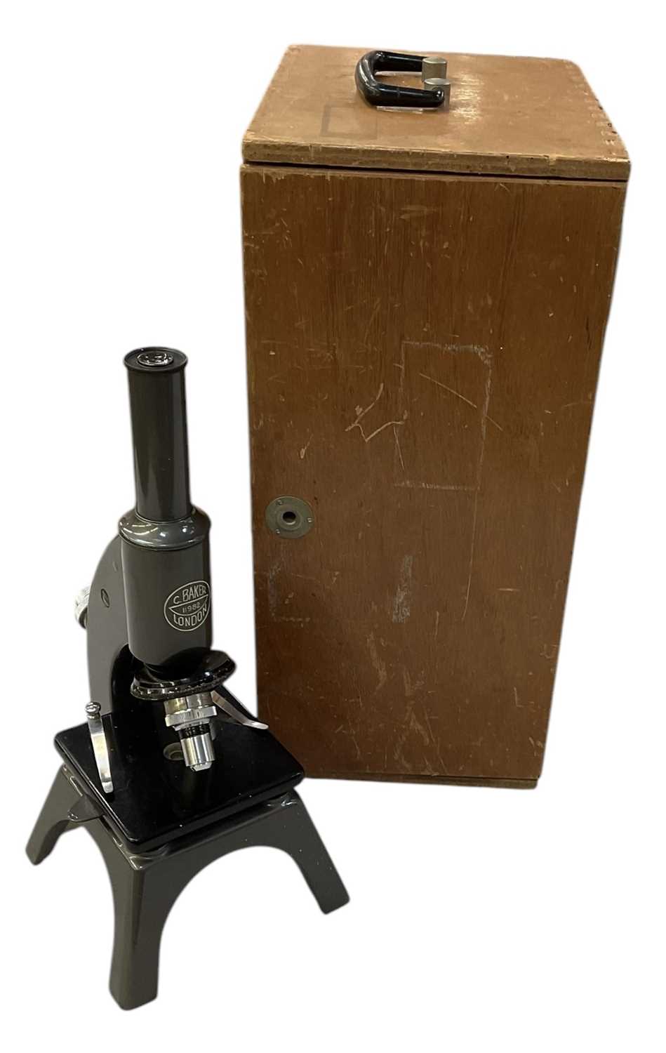 Lot 378 - C BAKER OF LONDON; a cased mid 20th century
