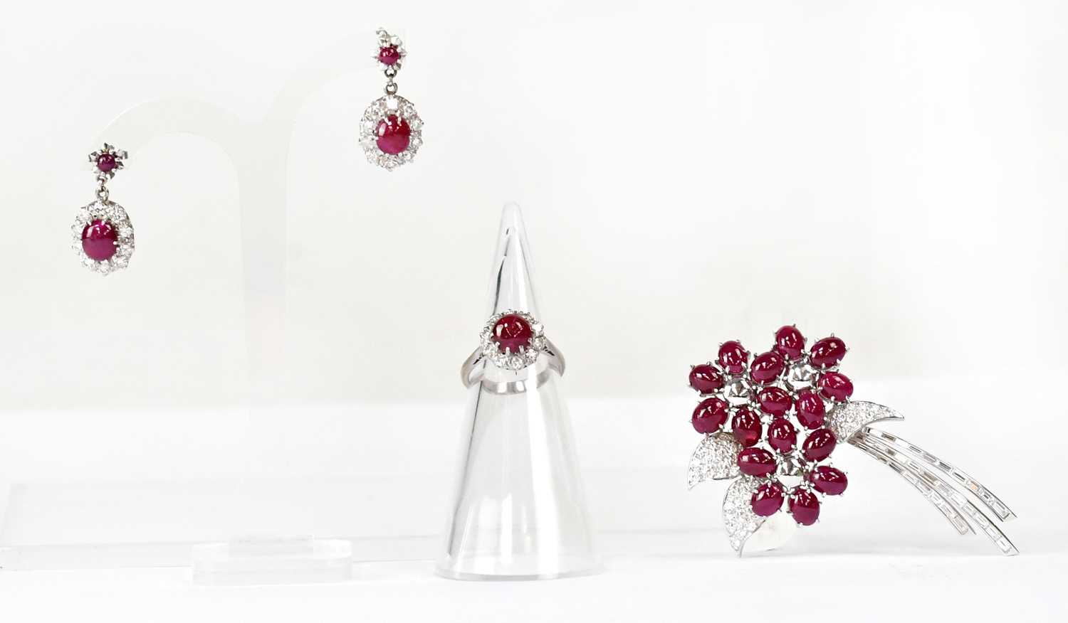 GARRARD & CO; an important 1980s white metal