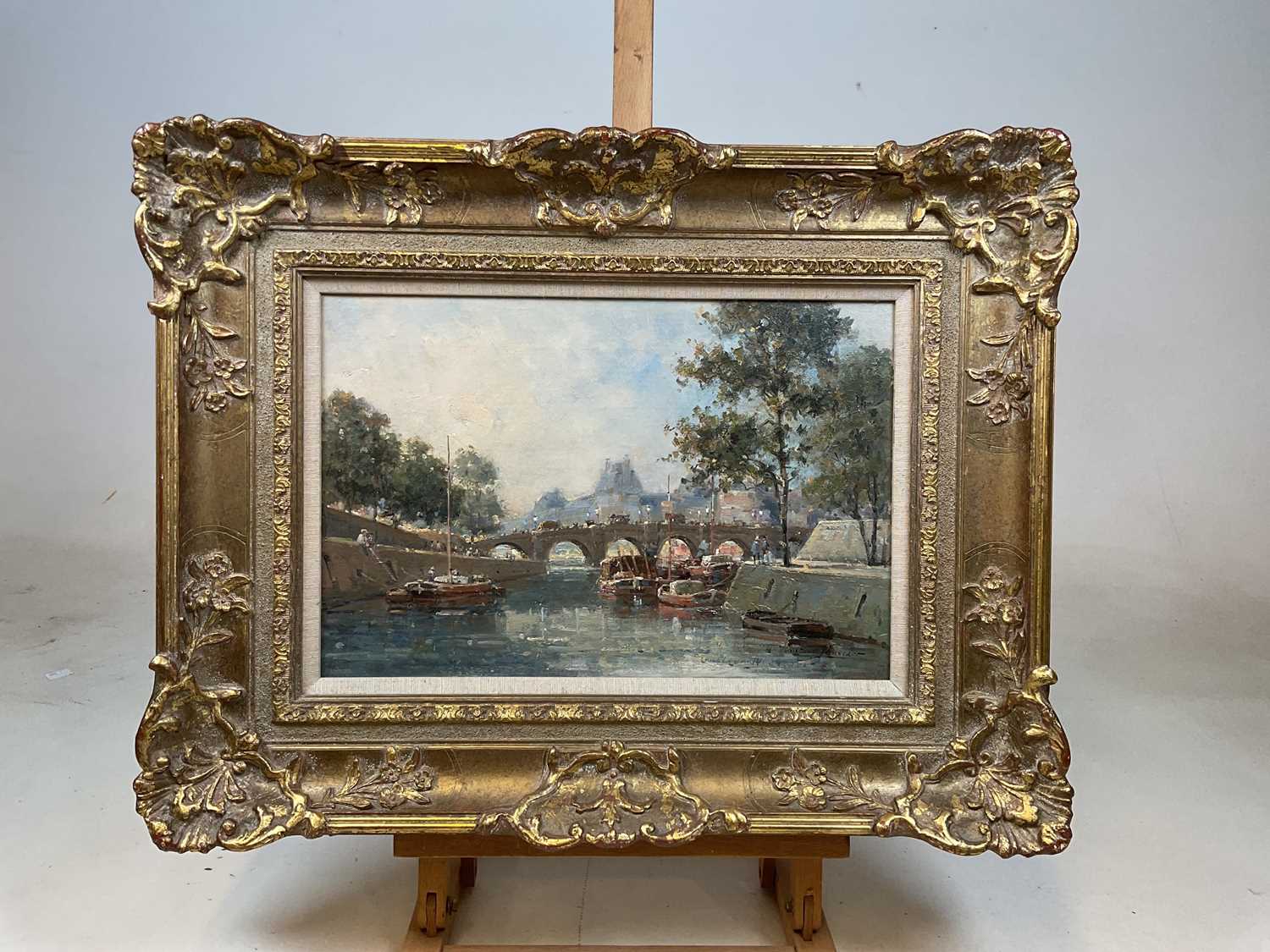 Lot 341 - GUSTAVE MASCART (1842-1899); oil on canvas,