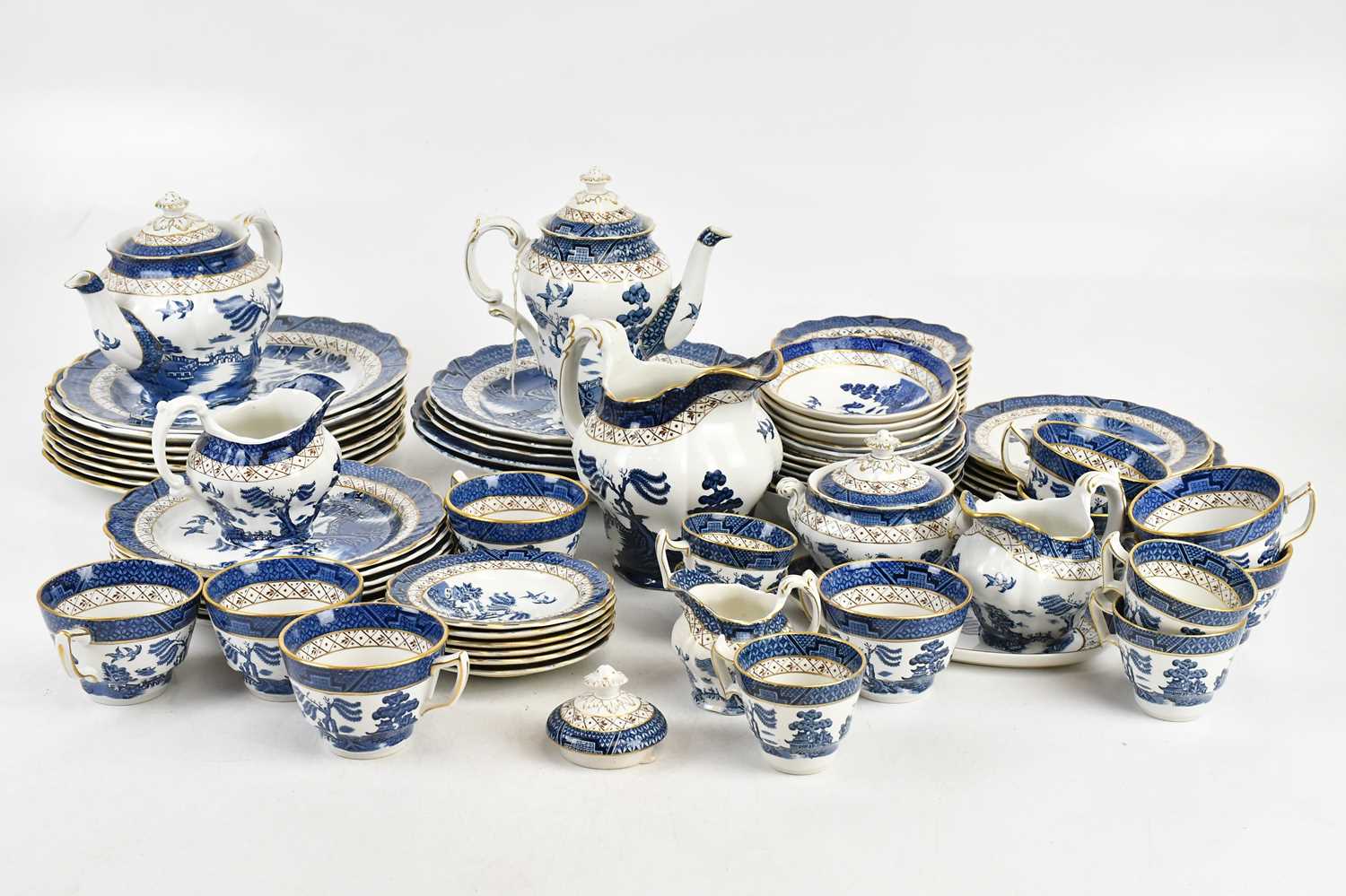 Lot 277 - ROYAL DOULTON; a 'Real Old Willow' pattern