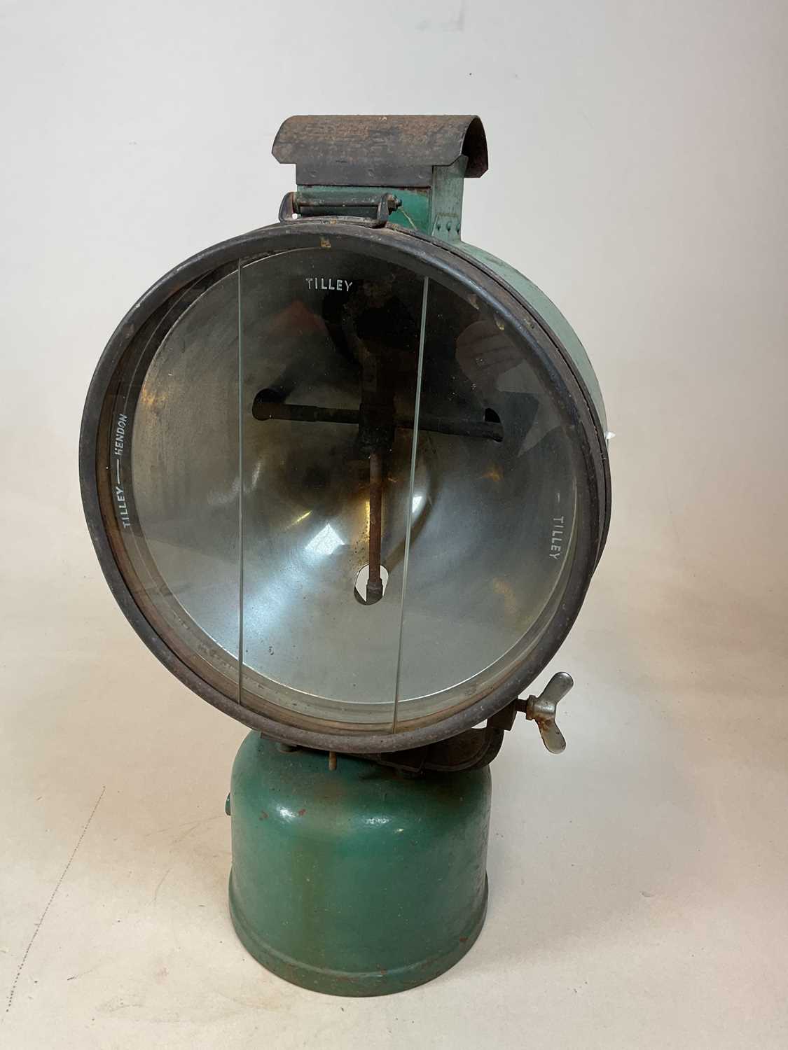 Lot 8 - A rare and unusual large Tilley search light