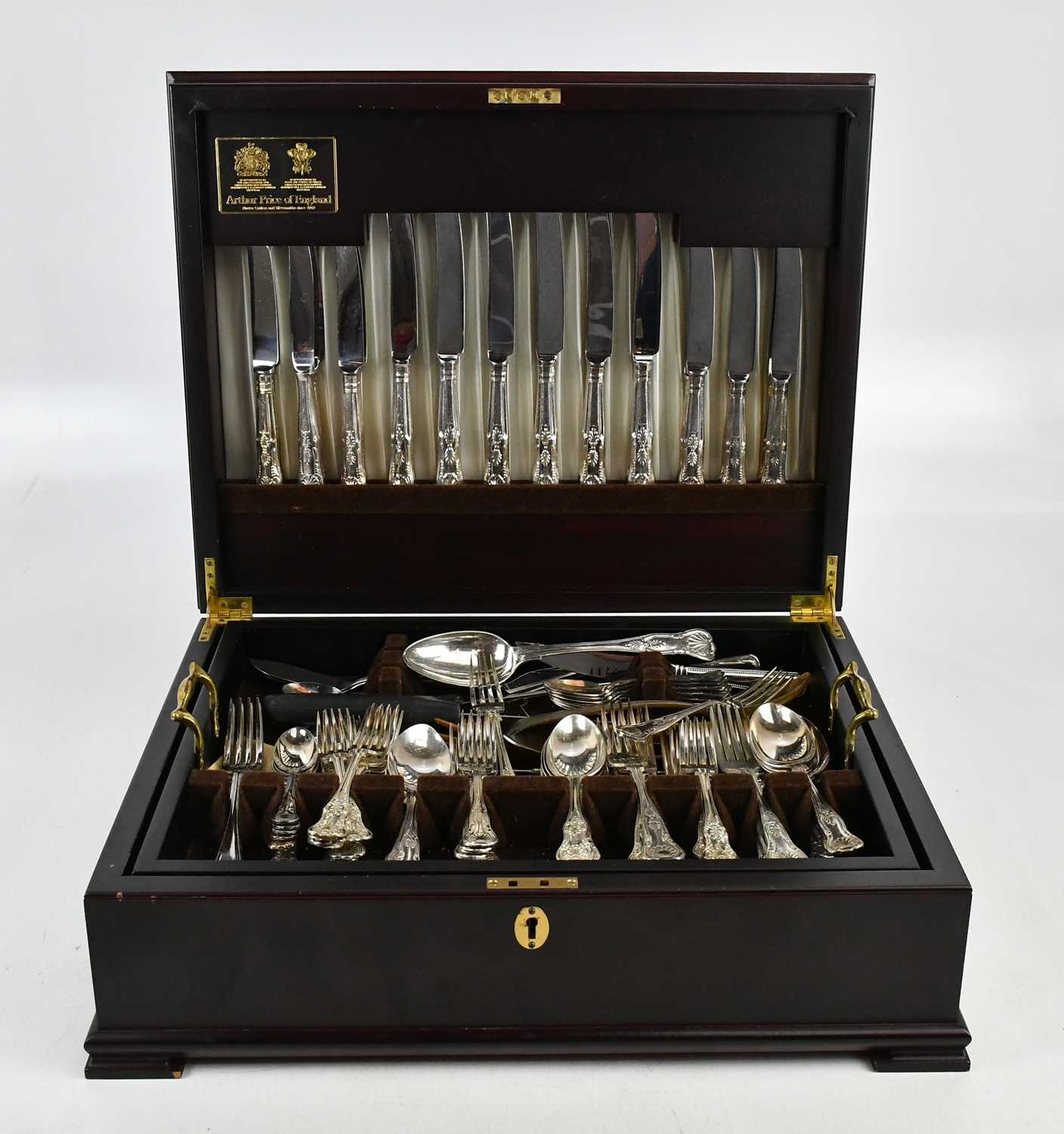 Lot 1430 - ARTHUR PRICE OF ENGLAND; a canteen of