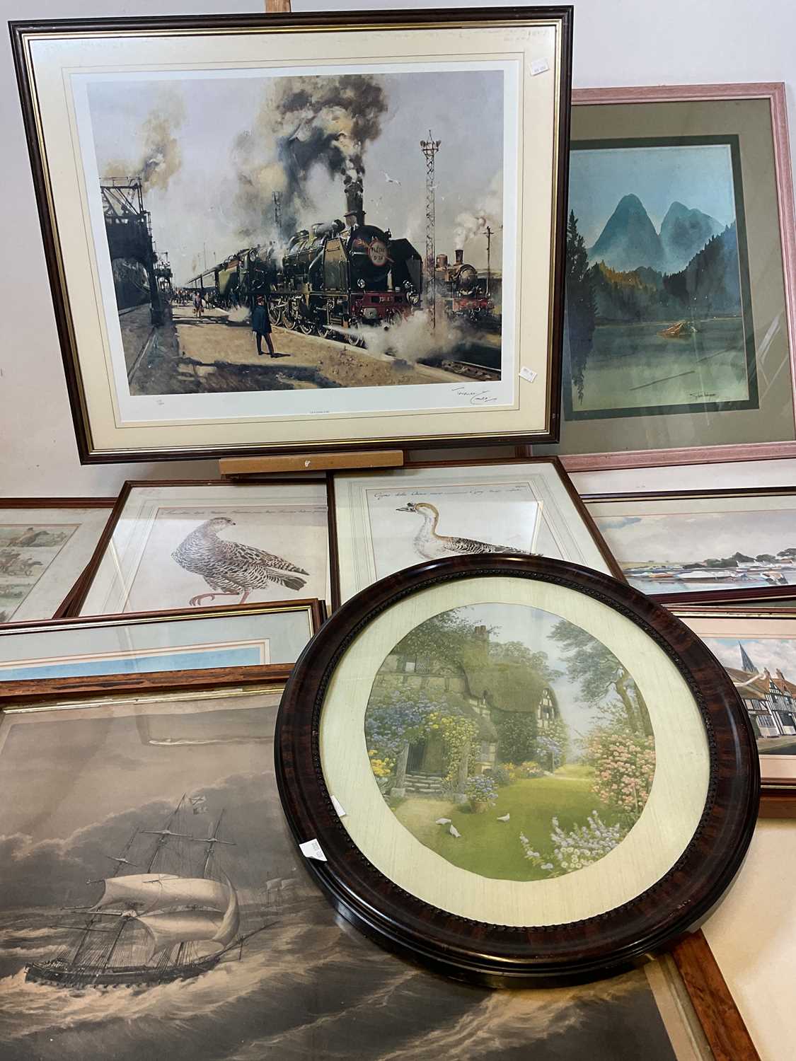 Lot 418 - A group of decorative prints including a