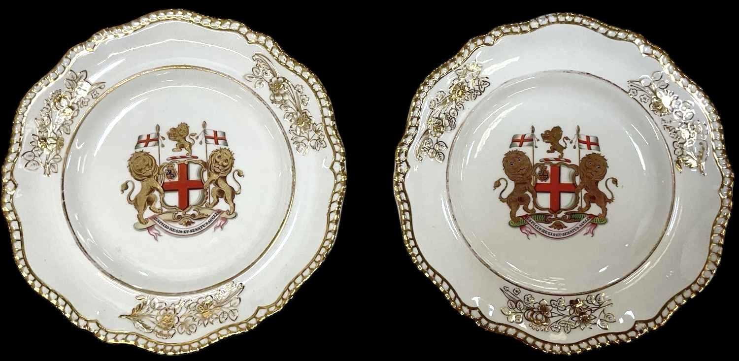 Lot 472 - SPODE; a pair of late 18th/early 19th