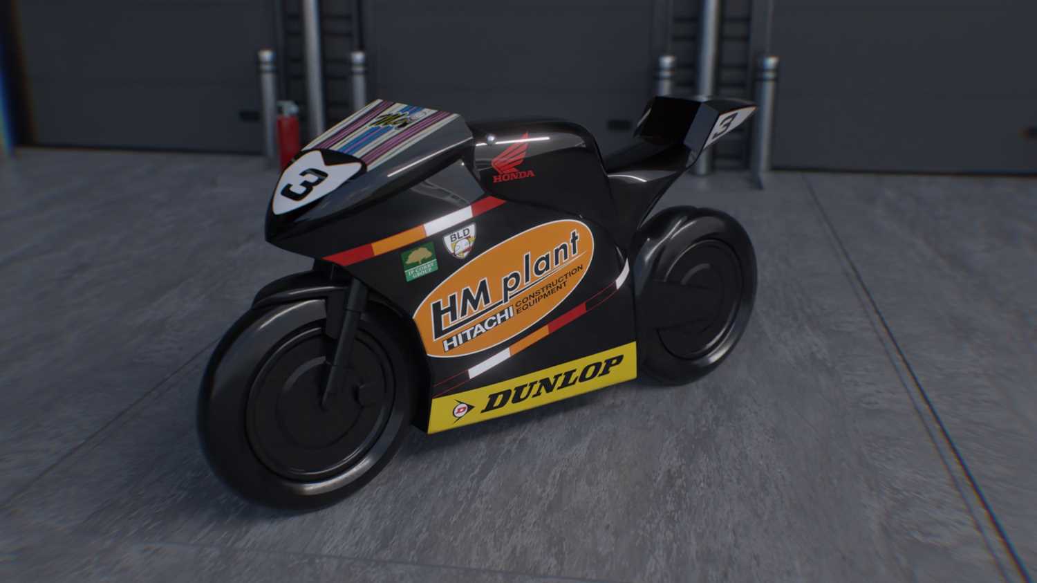 Lot 12 - John McGuinness’s 2007 HM Plant Honda