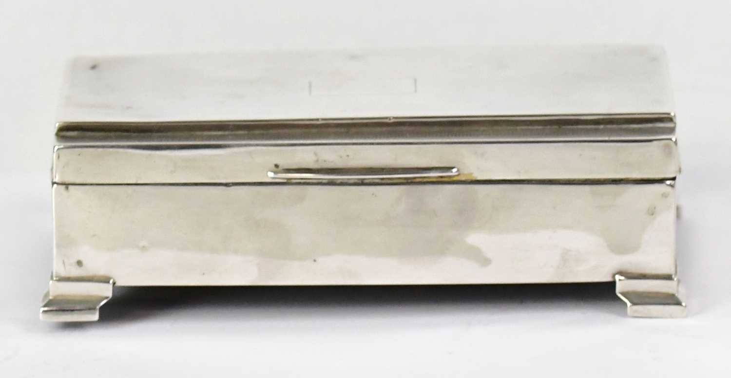 Lot 612 - HARMAN BROTHERS; an Art Deco silver