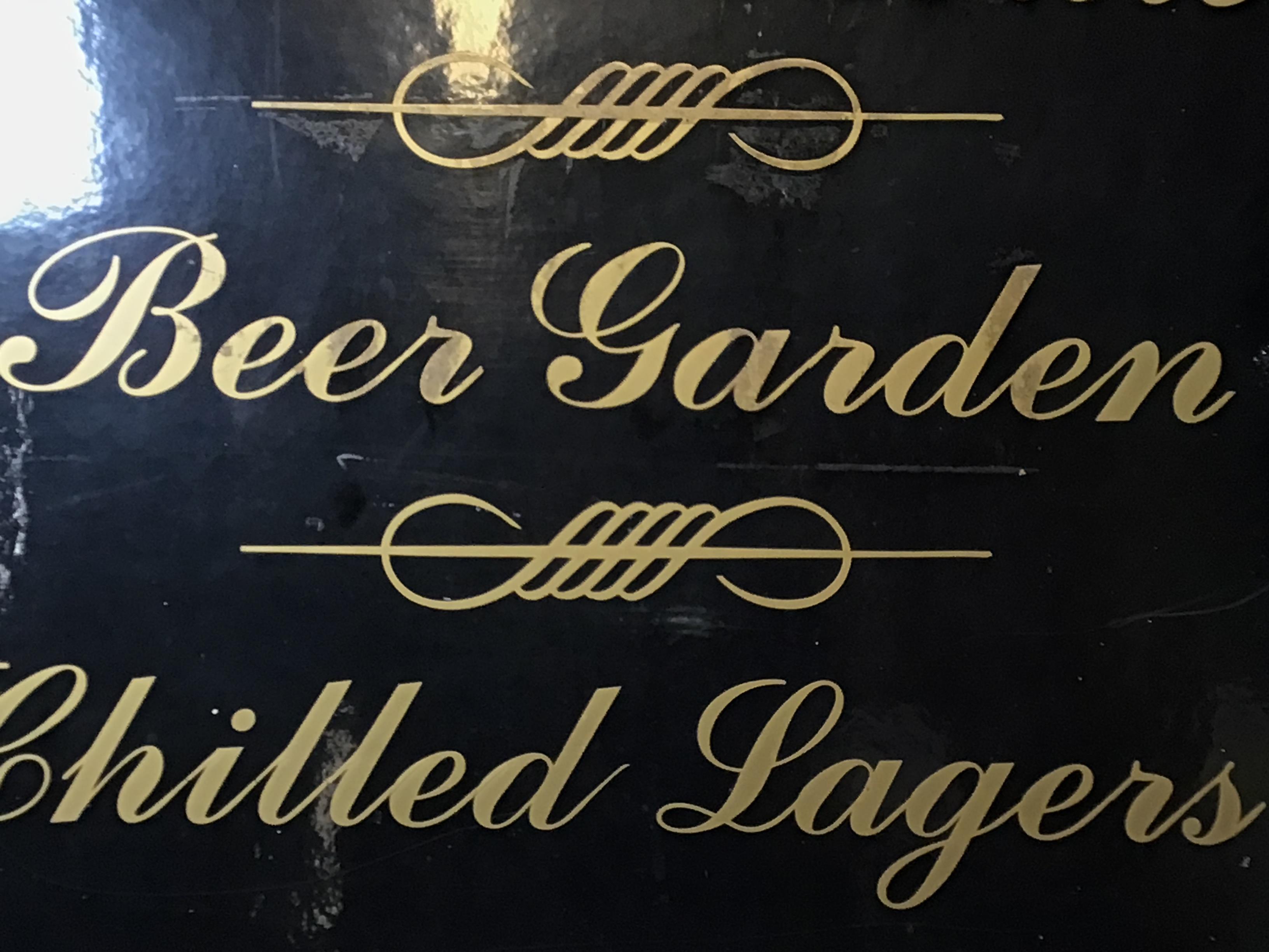 Lot 10 - A fibreglass pub sign 'Poltimore Arms', sold