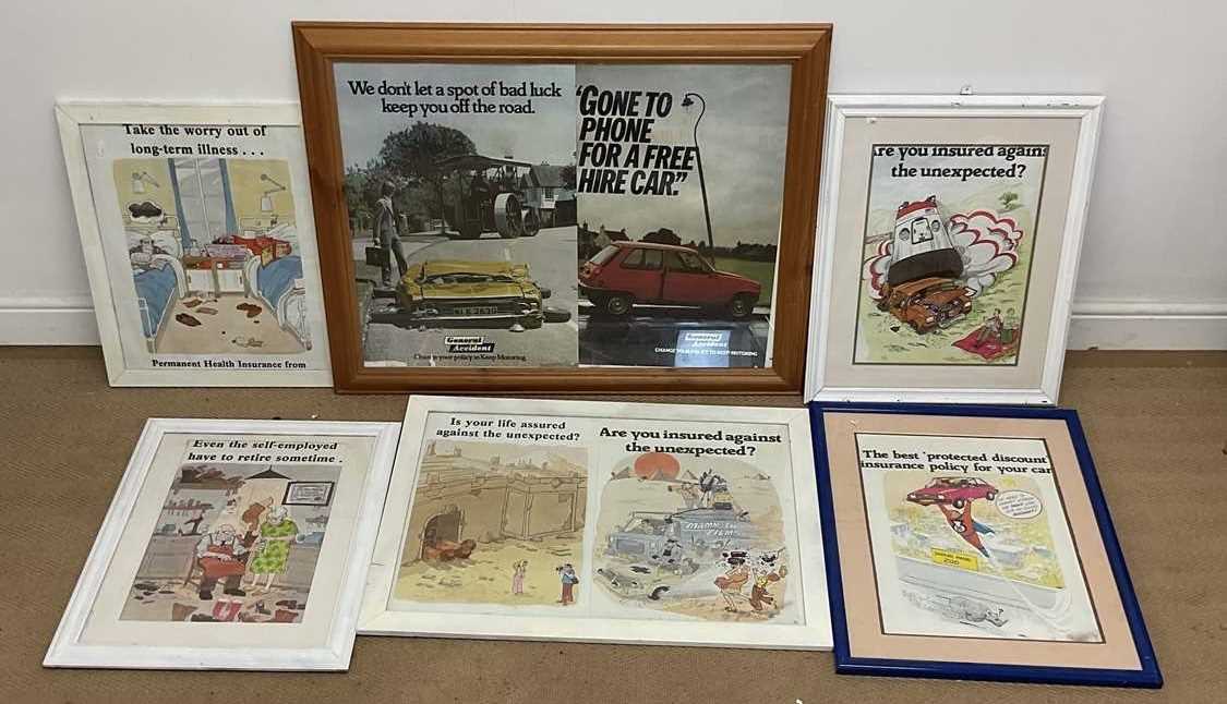 Lot 267 - Eight 1970s advertising posters for