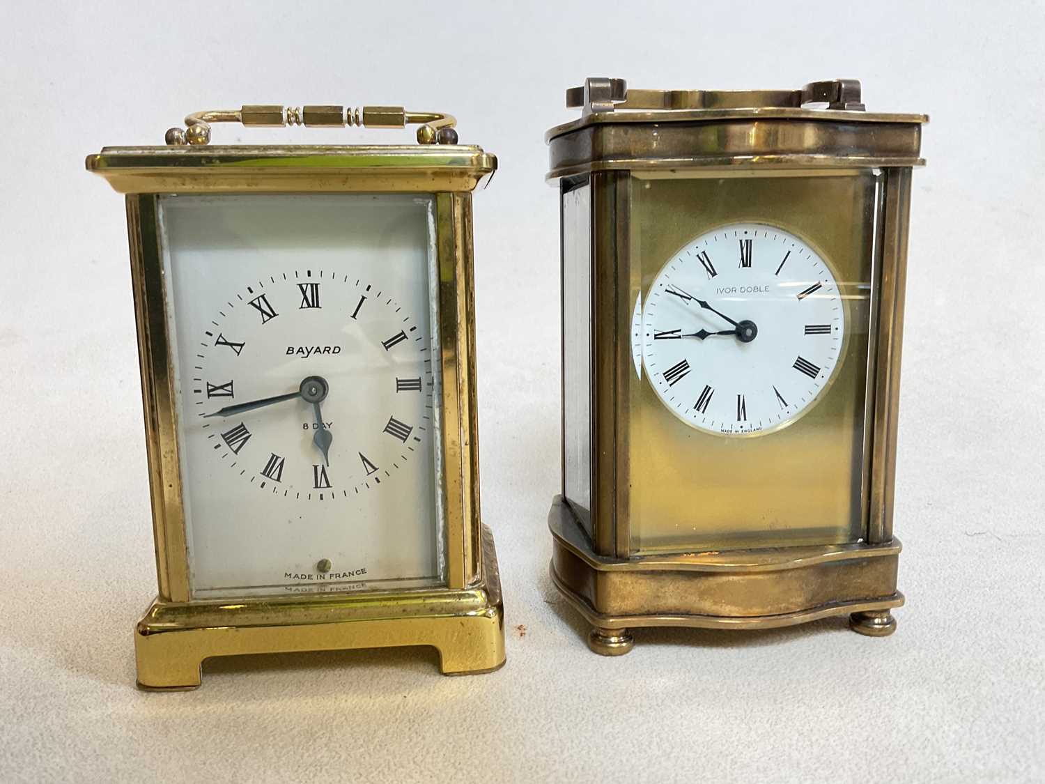Lot 632 - BAYARD; a 20th century brass cased carriage