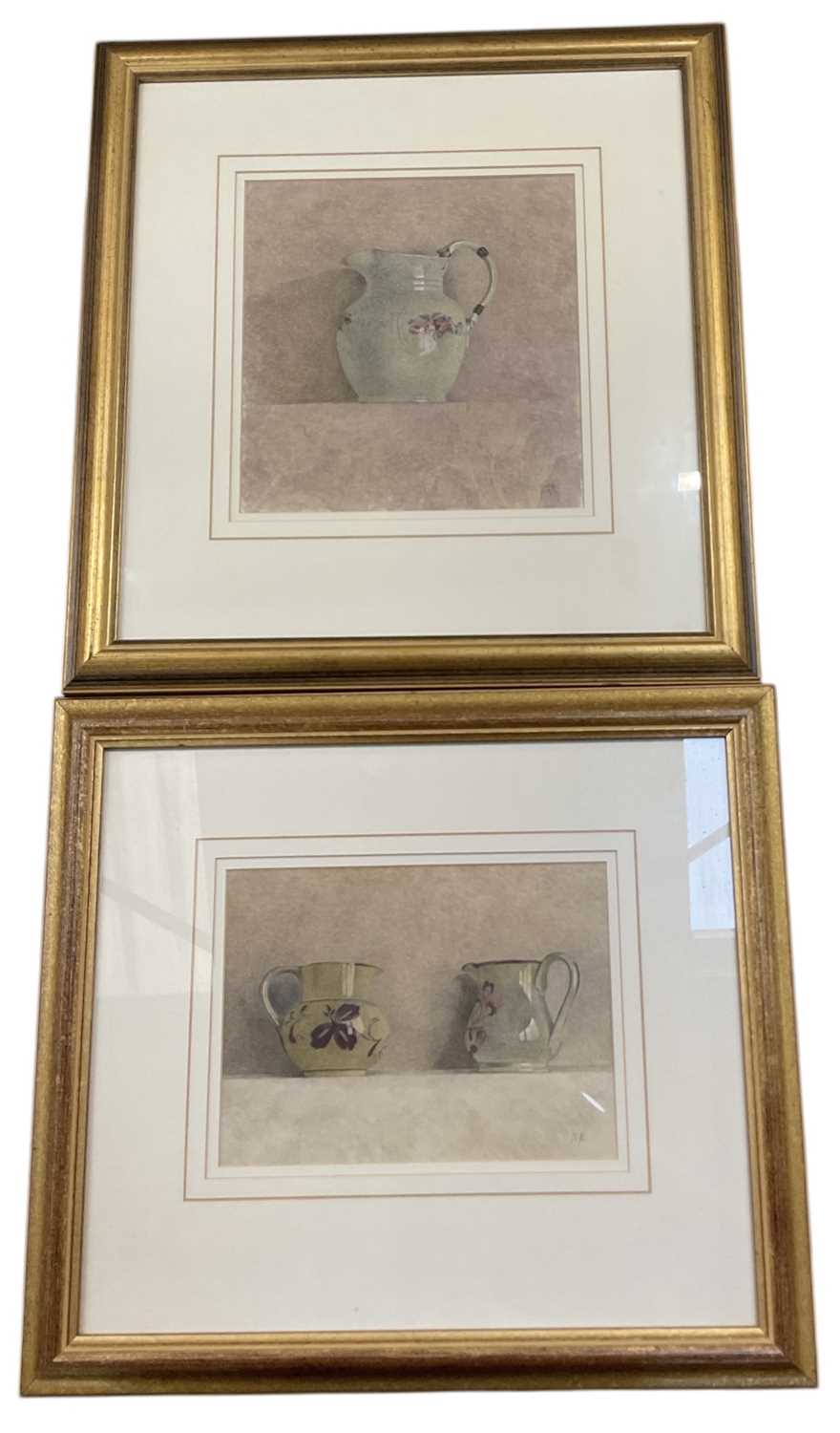 Lot 260 - SUE READ; watercolour, still life of a jug,