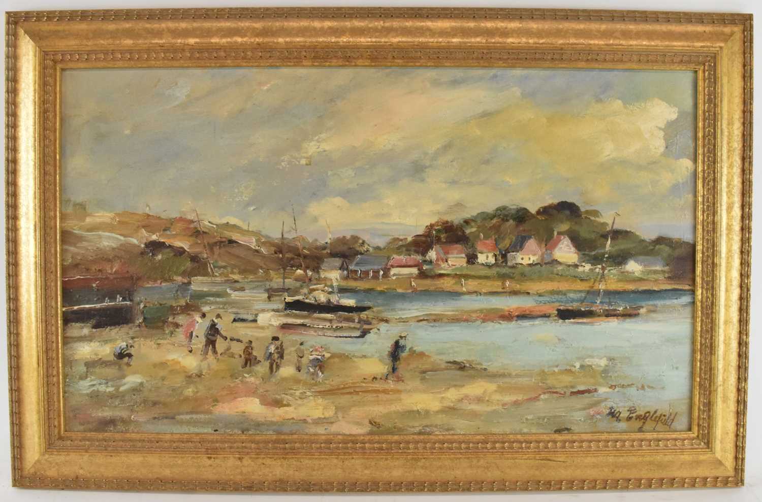 Lot 266 - IRA ENGLEFIELD (born 1912); oil on canvas,