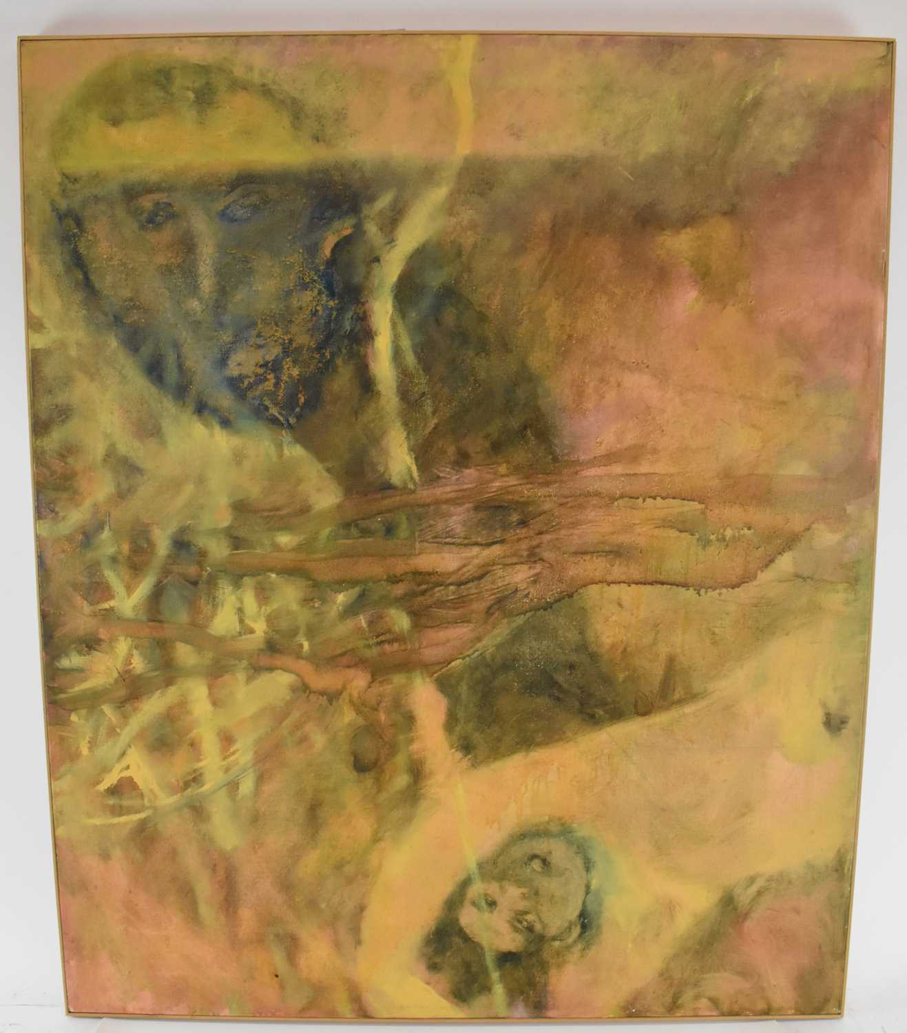 Lot 231 - JUDITH G KING; oil on canvas, 'In the Marsh!'