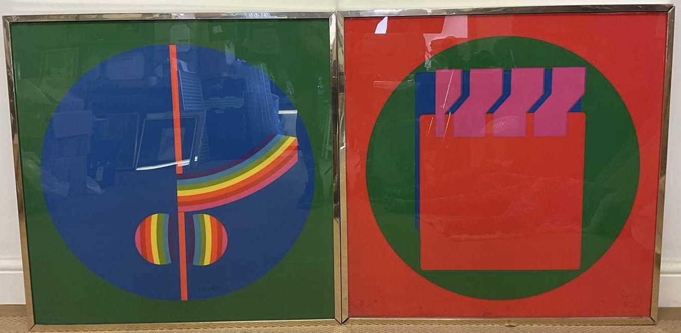 Lot 304 - AFTER DAN REISINGER (1934-2019); two screen