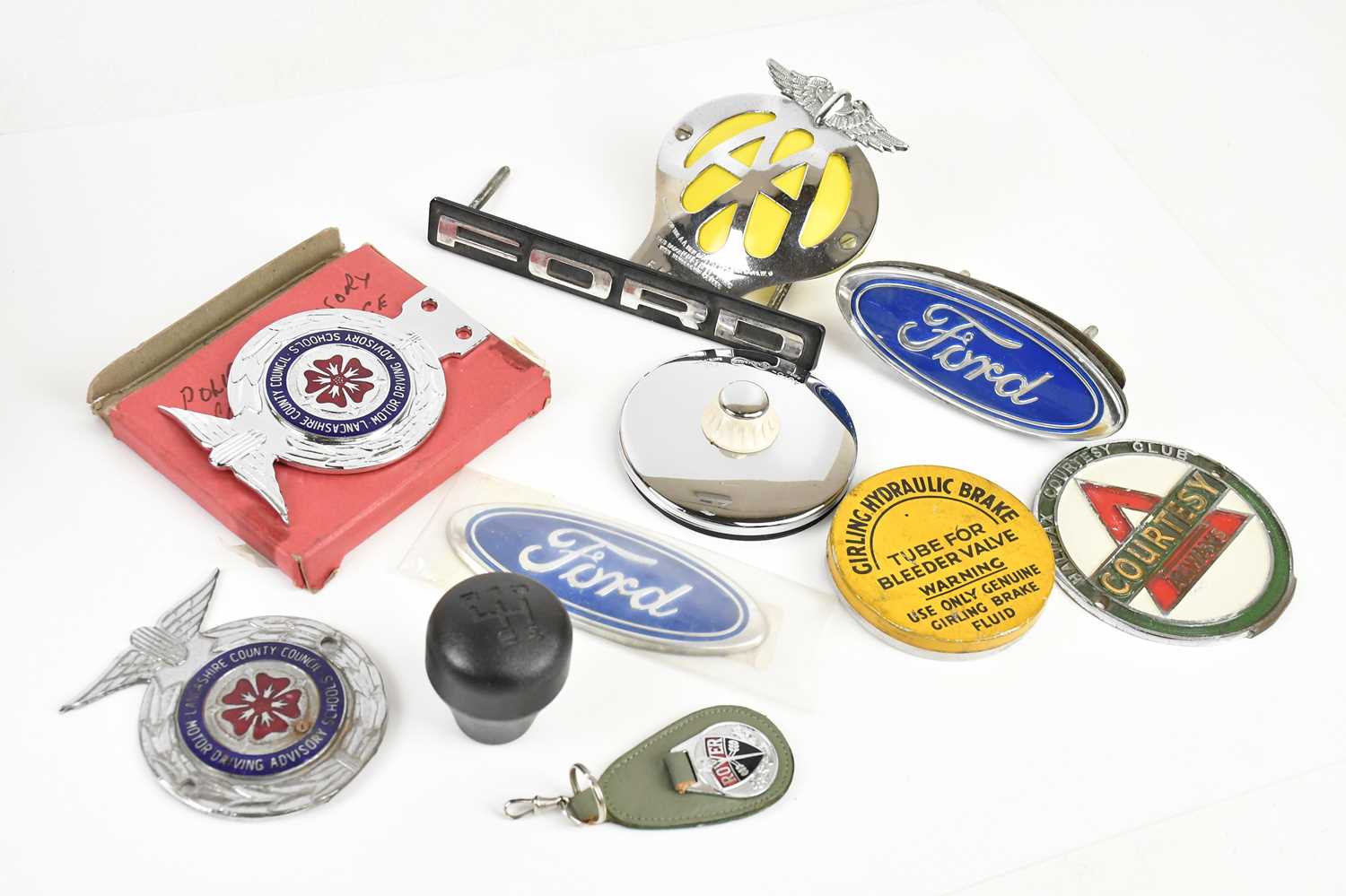 Lot 2003 - MOTORING INTEREST; a collection of vintage