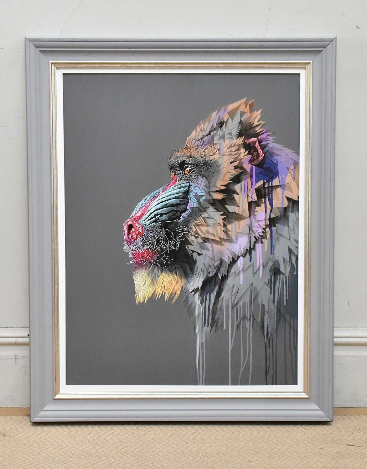 Lot 595 - STEPHEN FORD; oil on board, 'Sing', signed