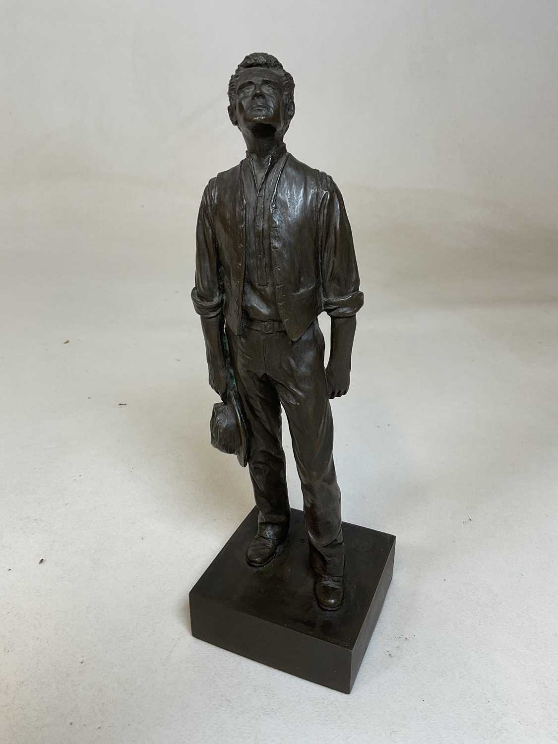 Lot 233 - PETER HICKS; a limited edition bronzed