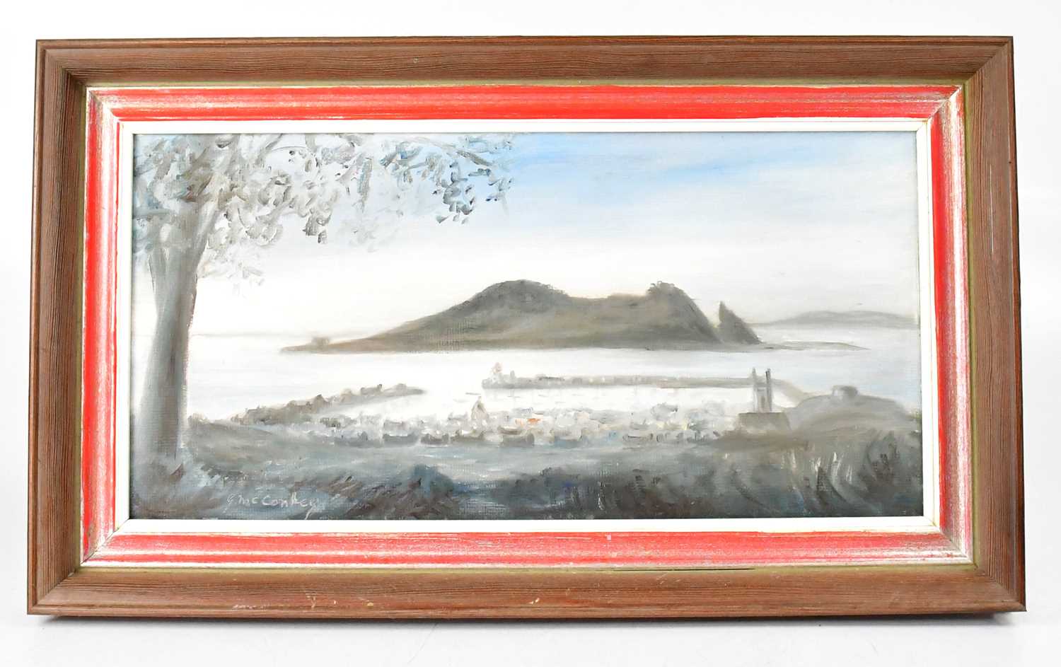 Lot 752 - GEORGE MCCONKEY (Irish, 20th century); oil
