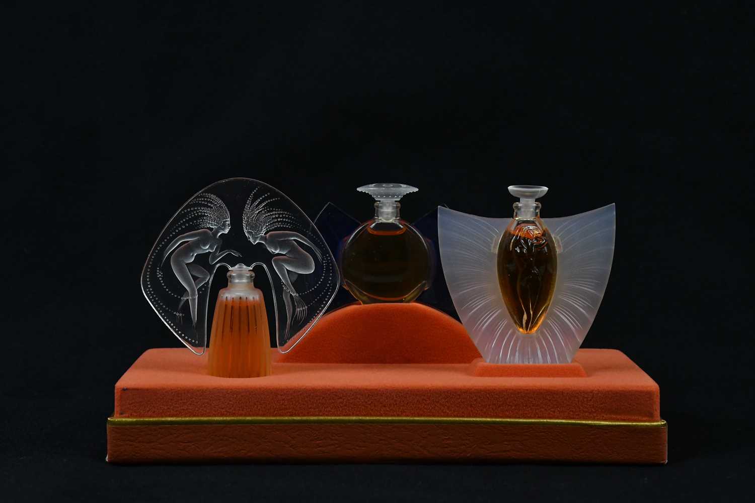 Lot 711 - LALIQUE; an unused box of Les Flacons