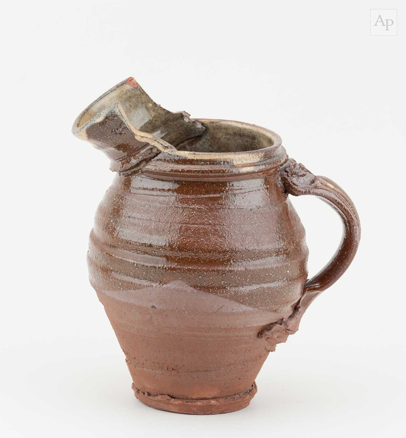Lot 505 - PETER SMITH (1941-2025); a slipware jug,