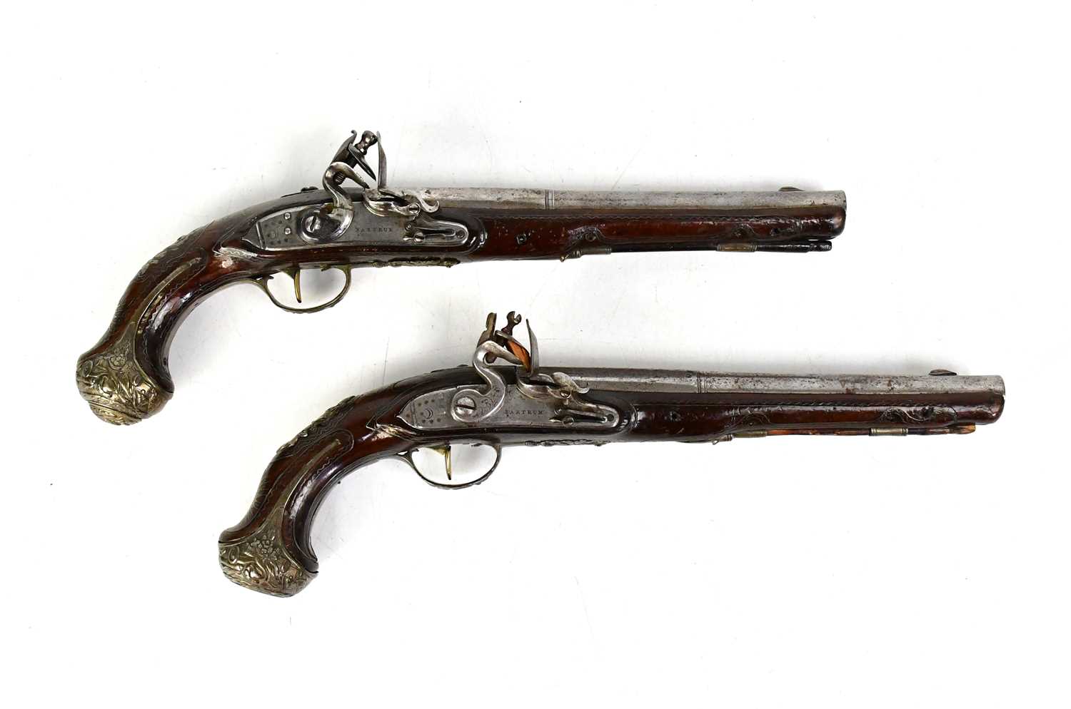 Lot 412 - BARTRUM; a fine pair of late 18th/early 19th
