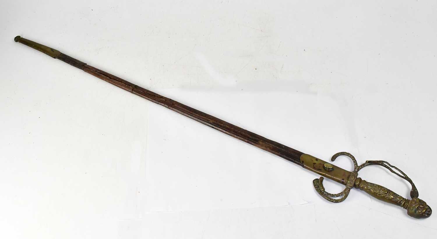 Lot 373 - A 19th century rapier, the 31.5" part