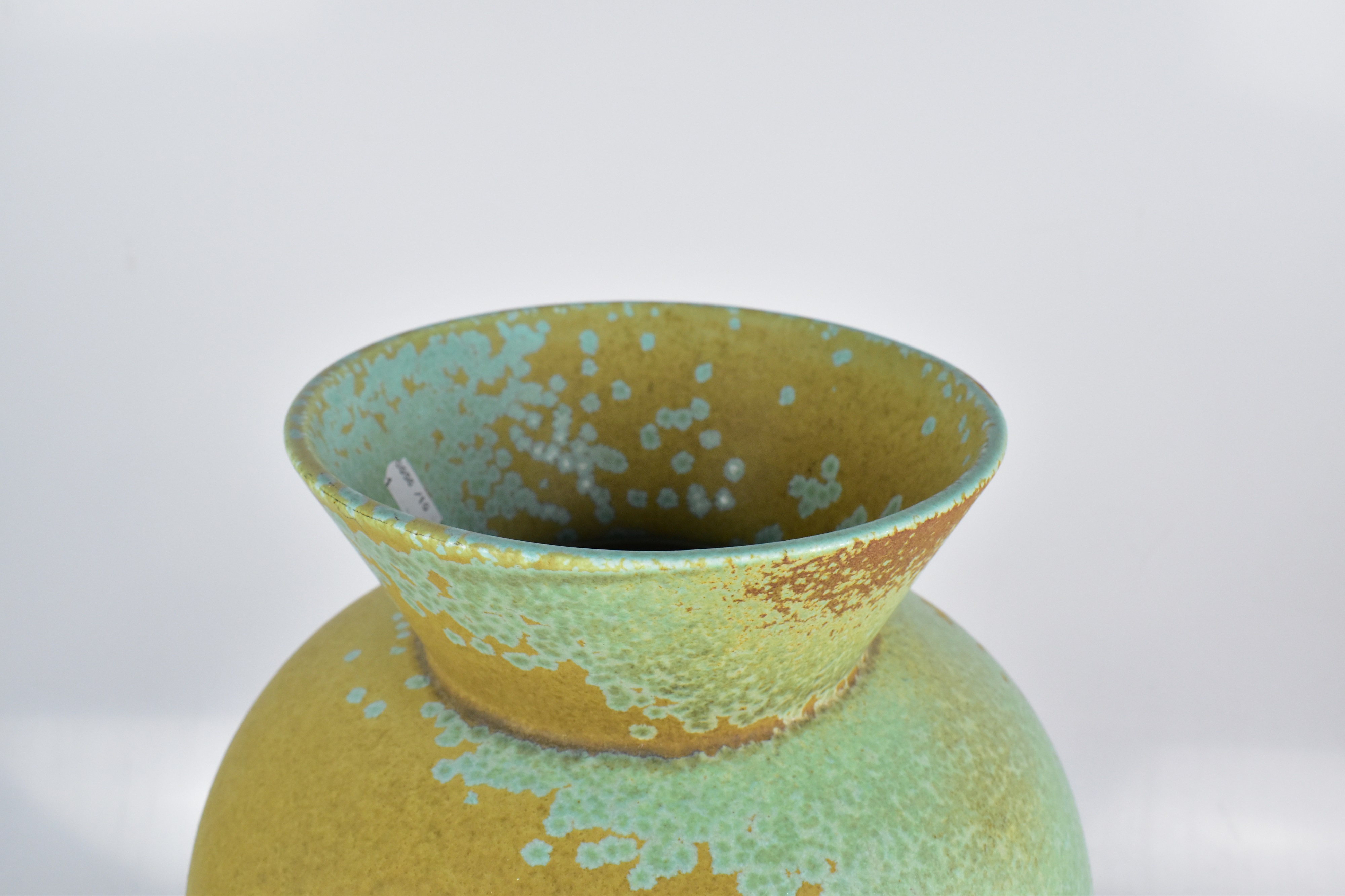 Lot 344 - KERAMICA; a contemporary floor vase