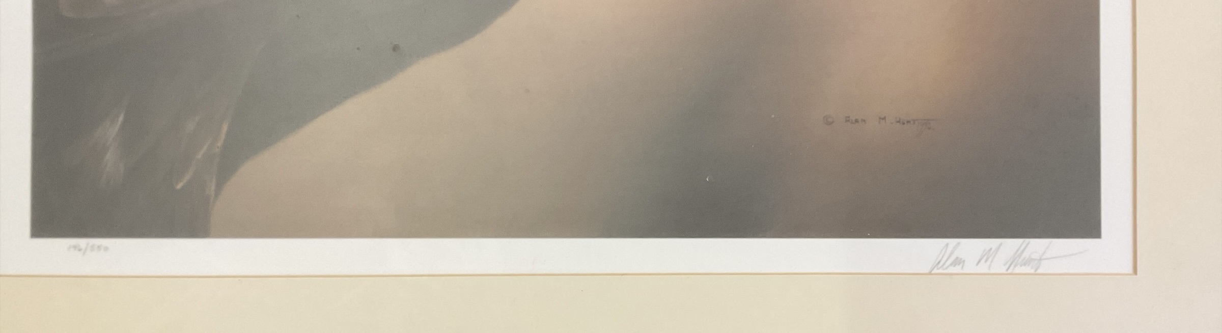 Lot 223 - ALAN M HUNT (b. 1947); a signed limited