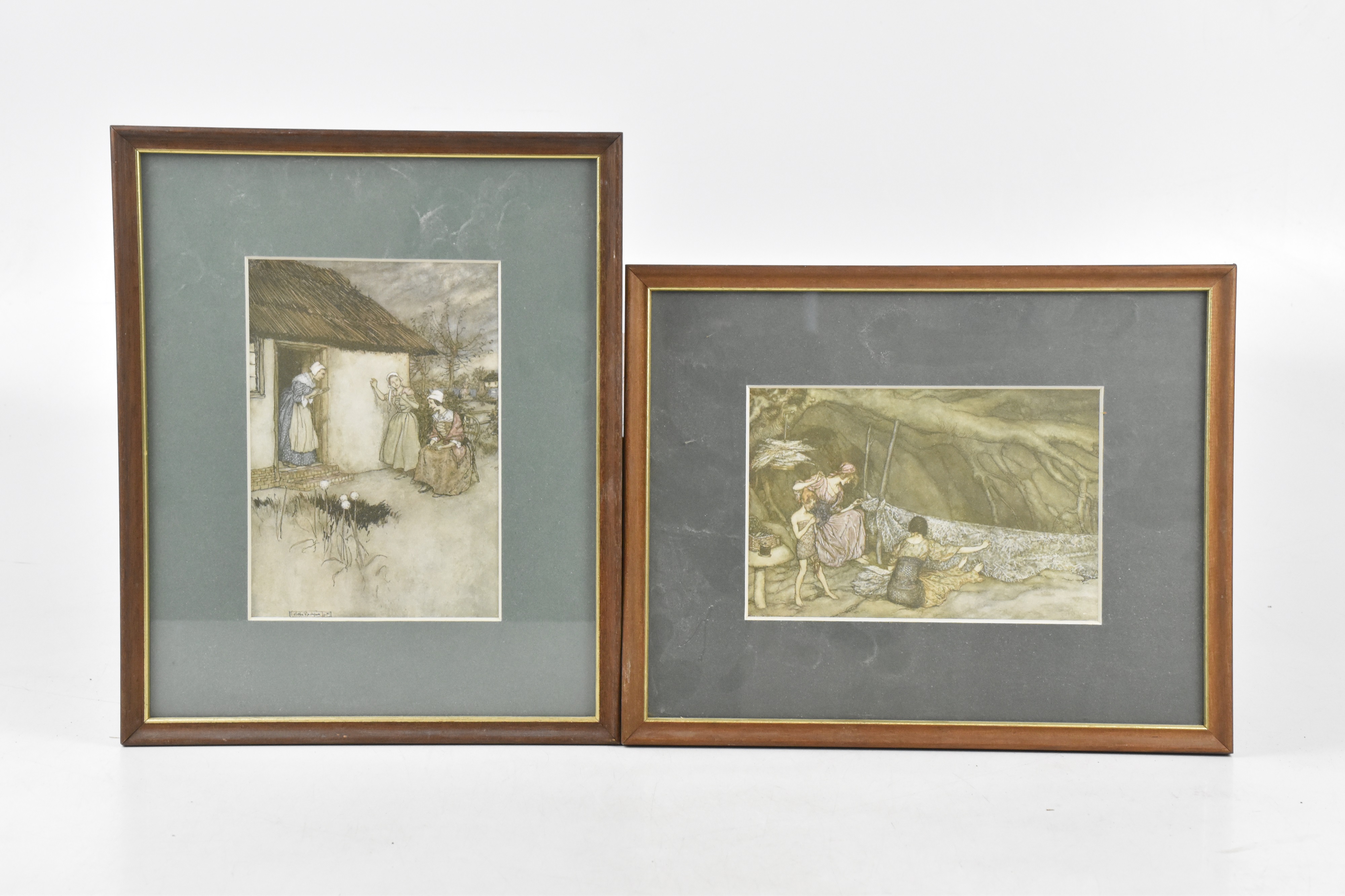 Lot 455 - A collection of eleven framed Arthur Rackham