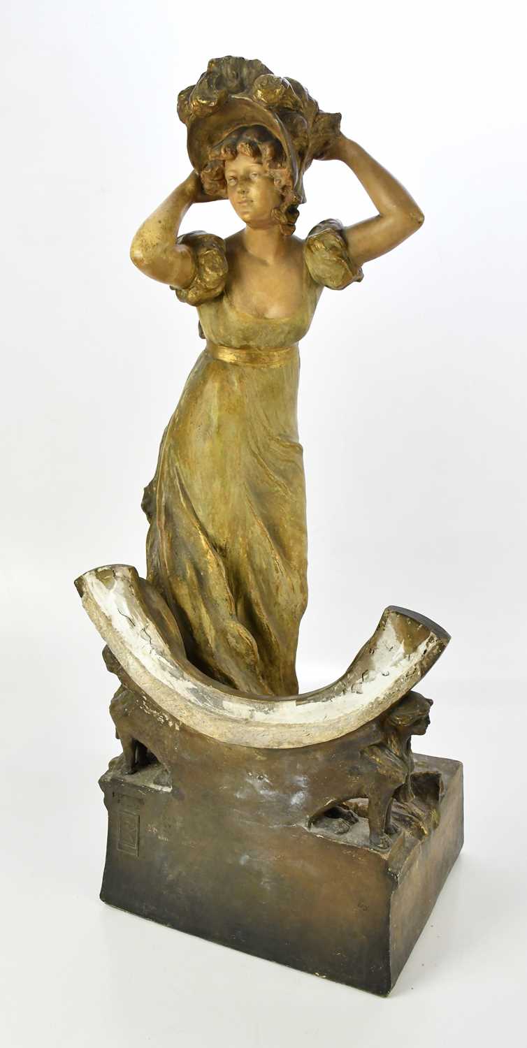 Lot 36 - FRIEDRICH GOLDSCHEIDER; a large and
