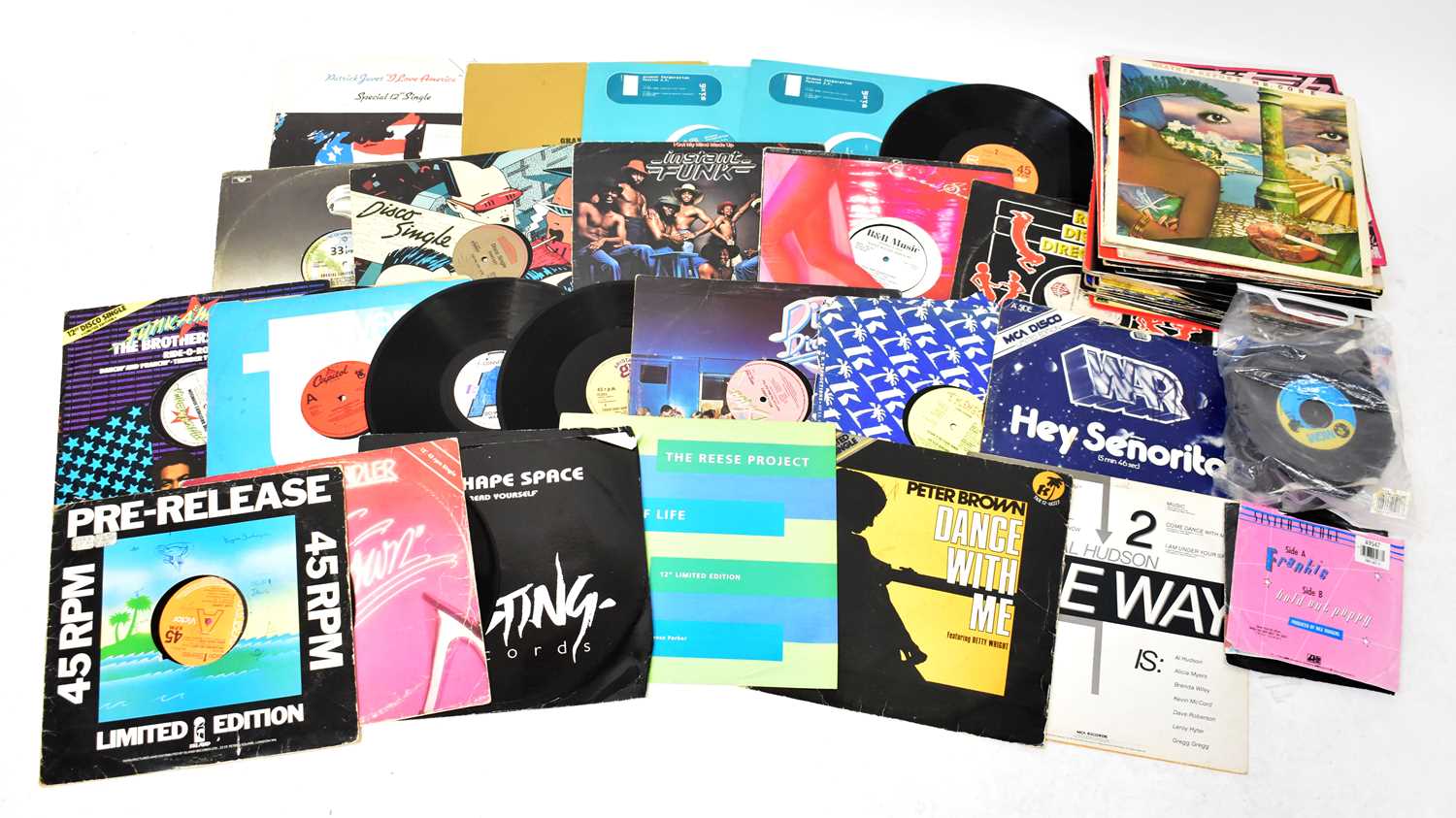 Lot 332 - FUNK AND SOUL; a collection of LPs, singles