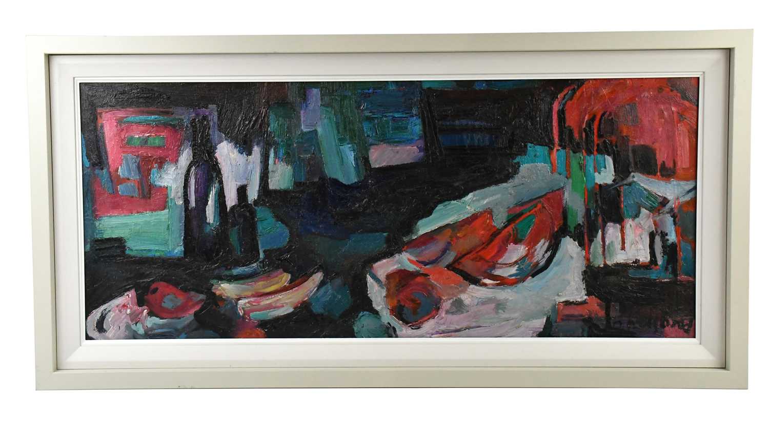 Lot 219 - RICHARD WEISBROD (1906-1991); oil on board,