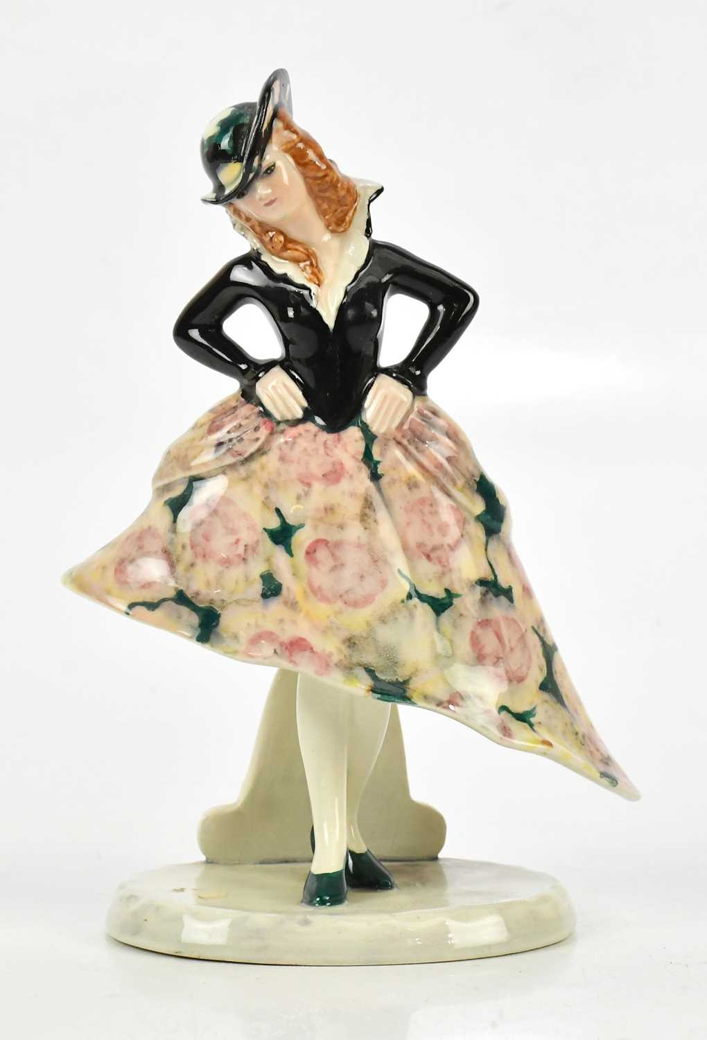 Lot 104 - GOLDSCHEIDER WITH MYOTT & SON; an Art Deco
