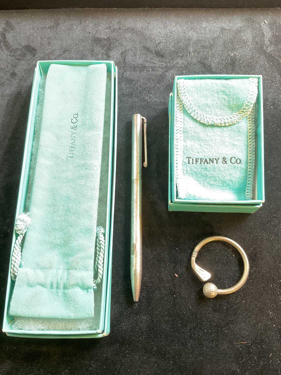 Lot 559 - TIFFANY & CO; an unusual sterling silver fob