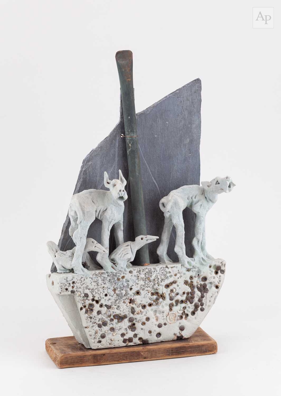 Lot 33 - IAN GREGORY (1942-2021); a mixed media