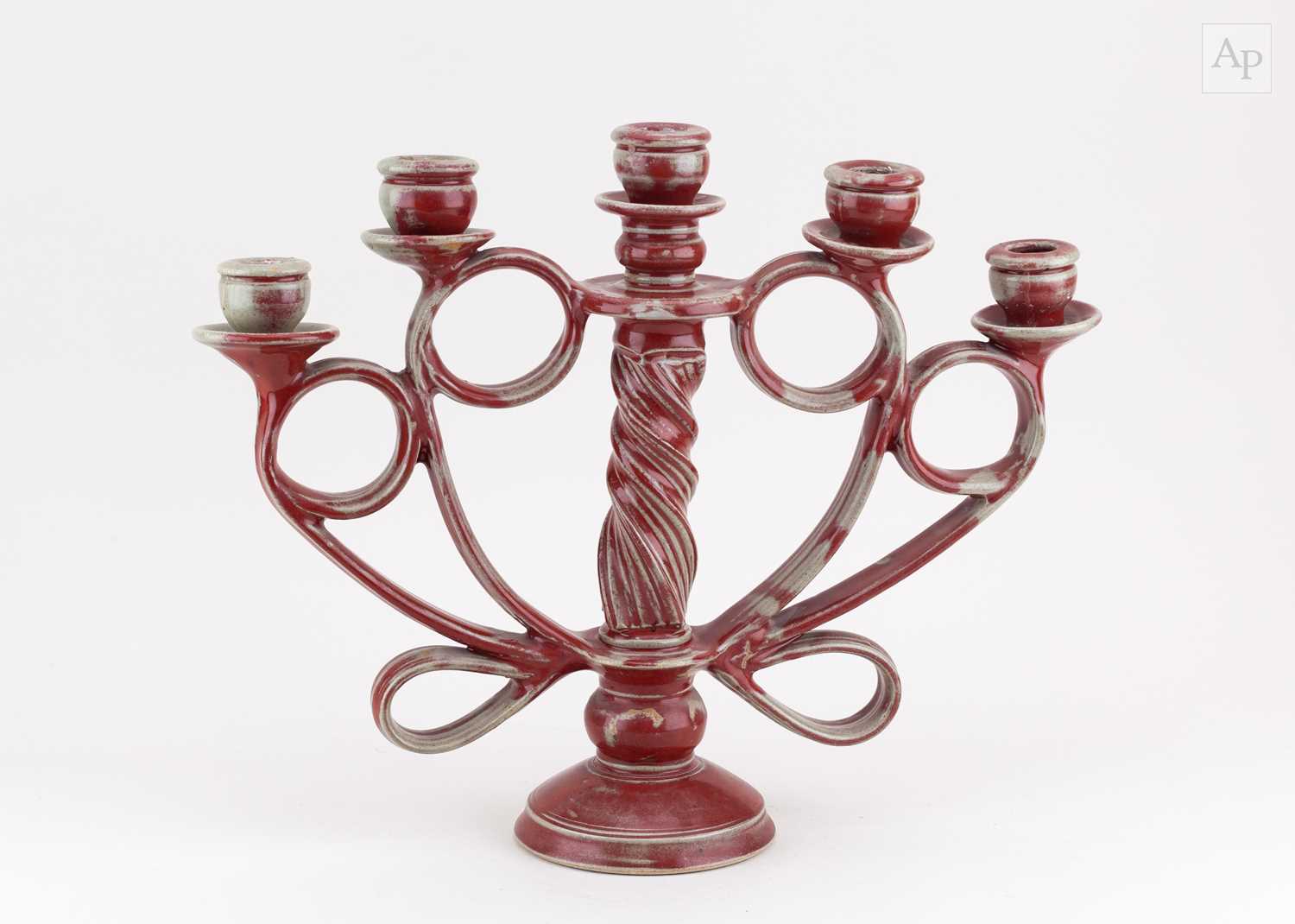 Lot 44 - JOHN CALVER (born 1947); a stoneware