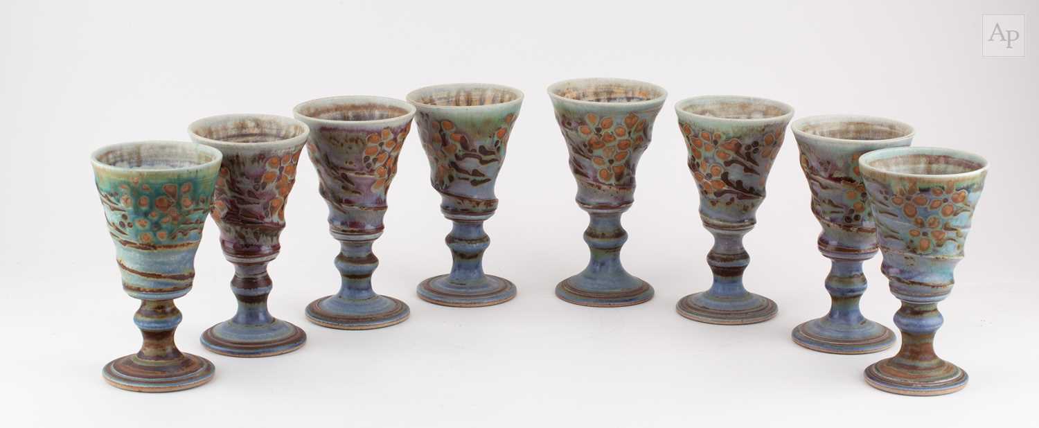 Lot 43 - JOHN CALVER (born 1947); a set of eight