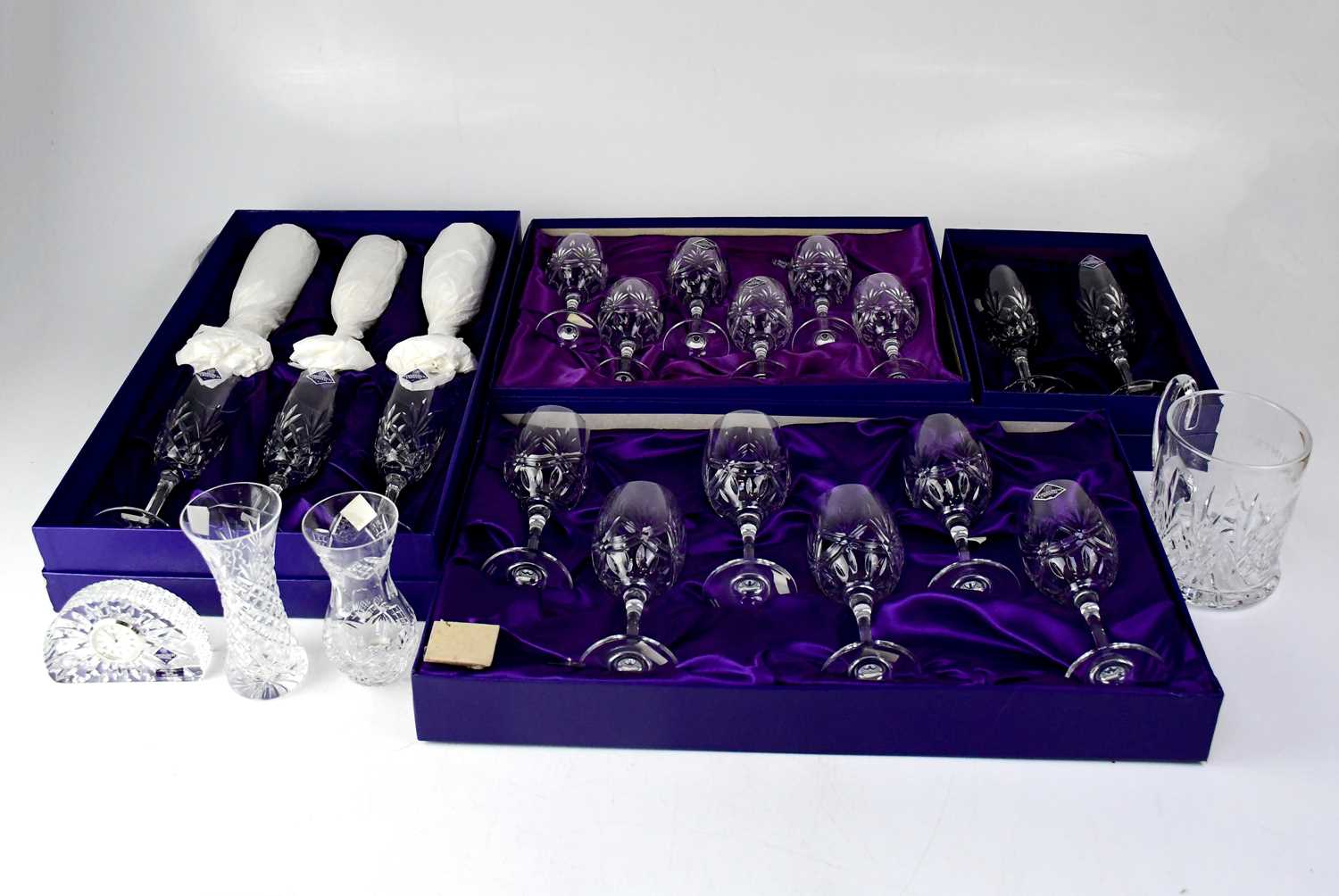 Lot 453 - EDINBURGH CRYSTAL; a quantity of crystal,