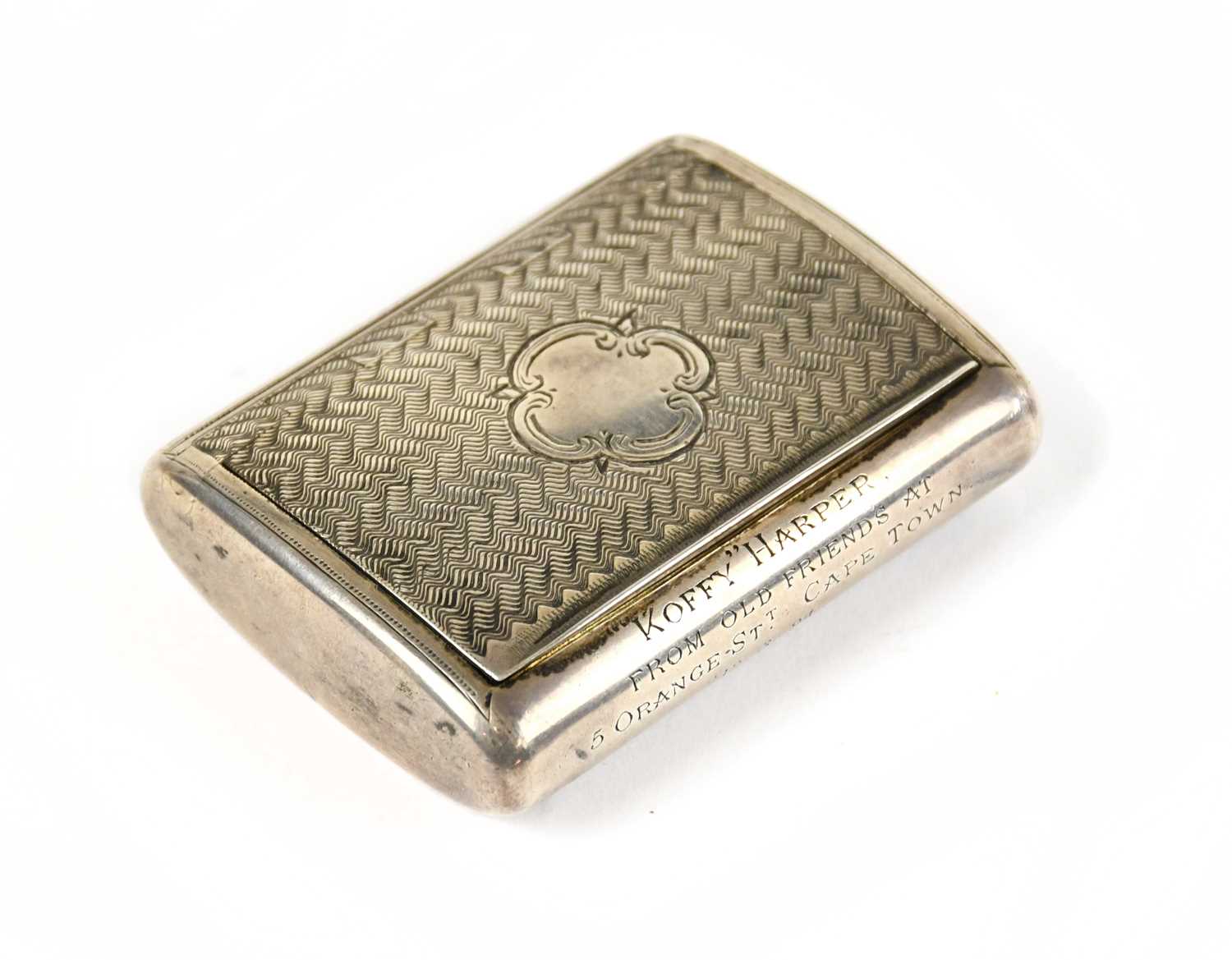 Lot 2311 - JOSEPH WILLMORE; a Victorian hallmarked