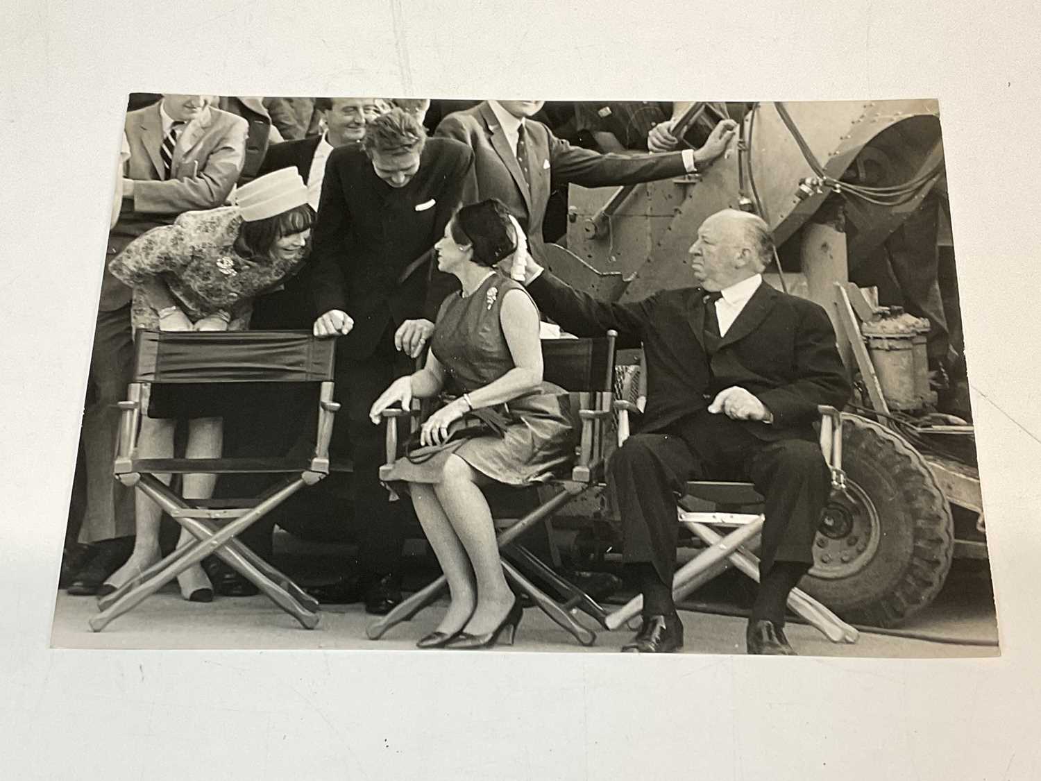 Lot 2025 - ALFRED HITCHCOCK & PRINCESS MARGARET; an