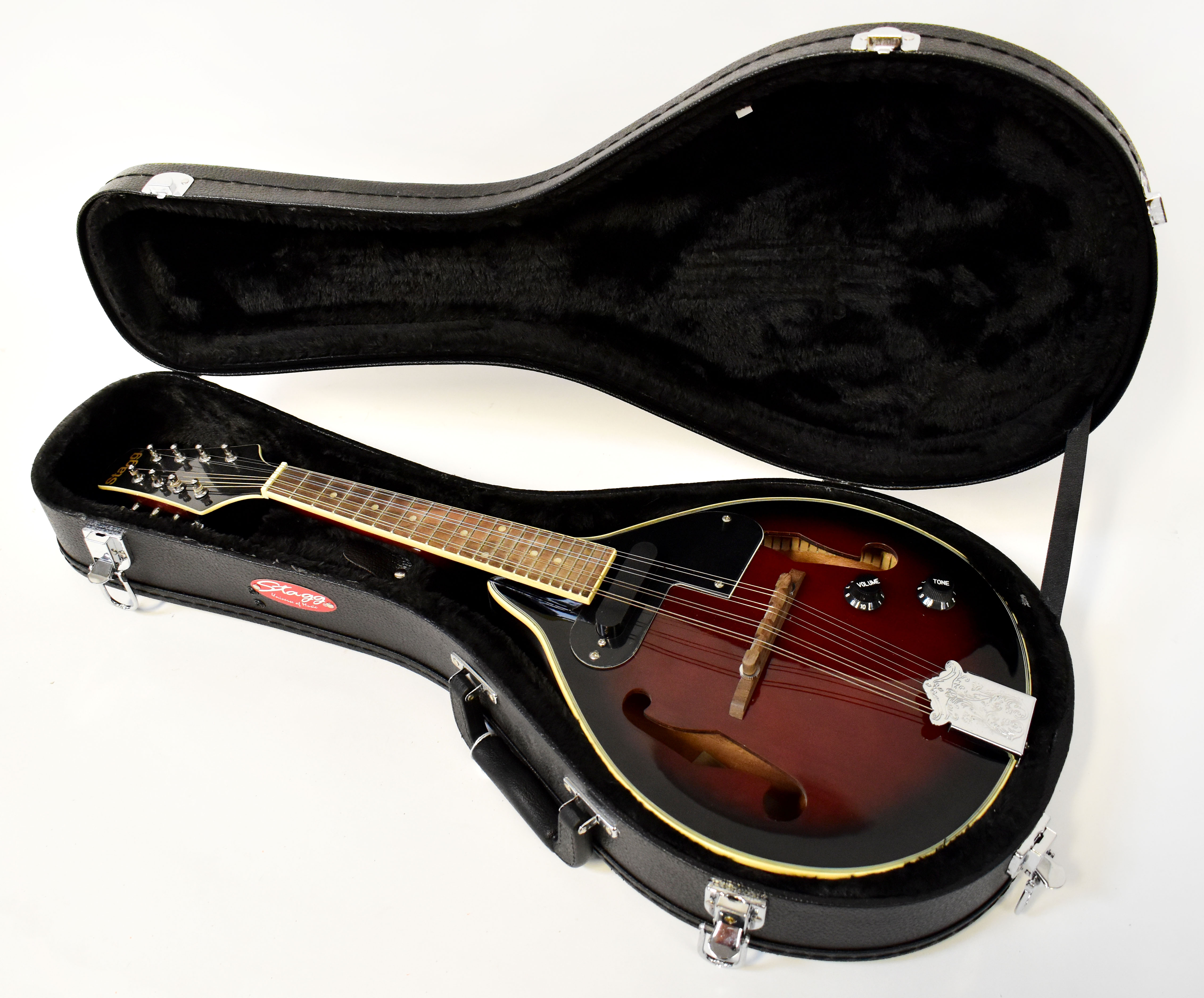 Lot 482 - STAGG; an eight-string semi-acoustic M50E