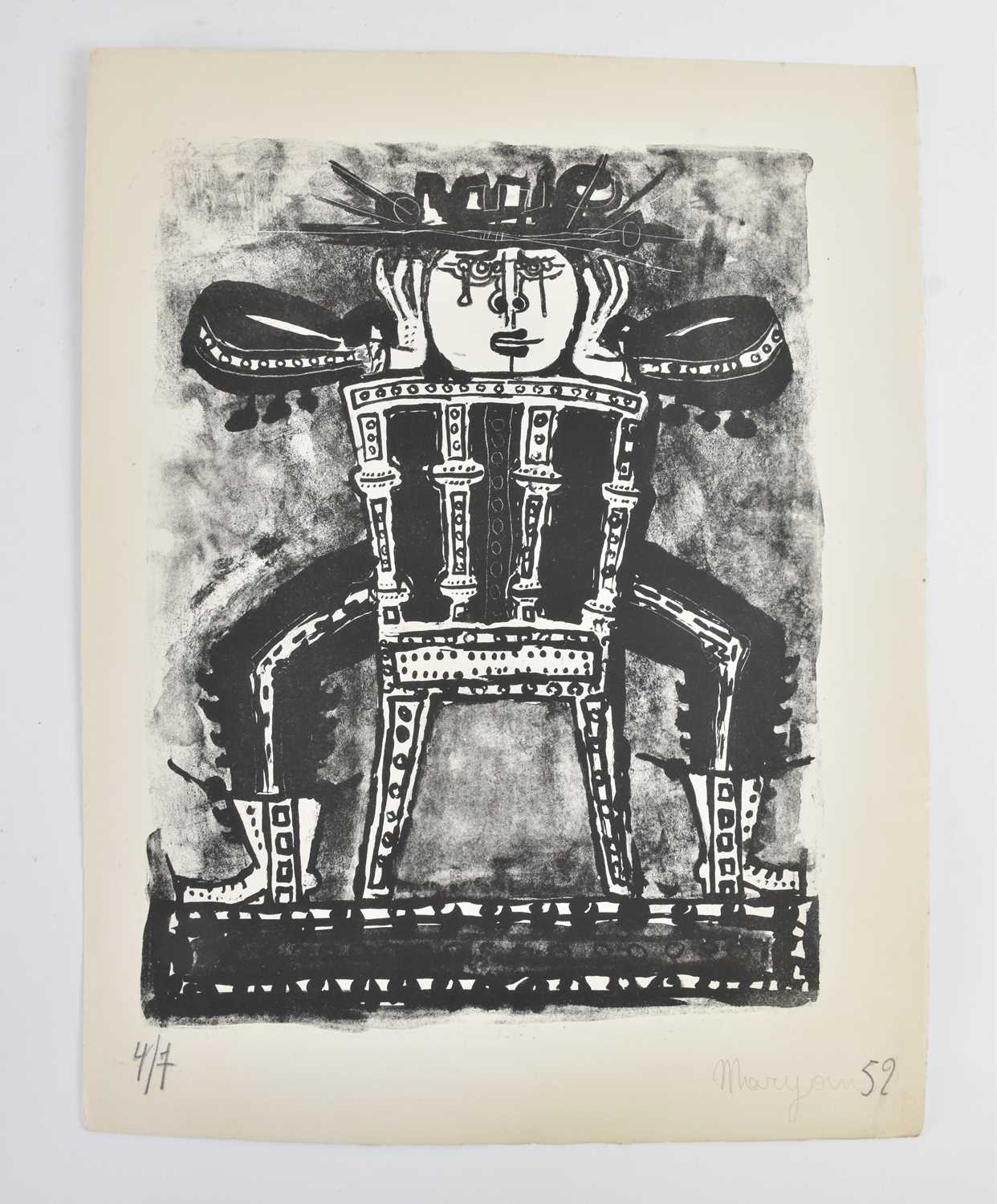 Lot 233 - PINCHAS BURSTEIN MARYAN (Polish, 1927-1977);