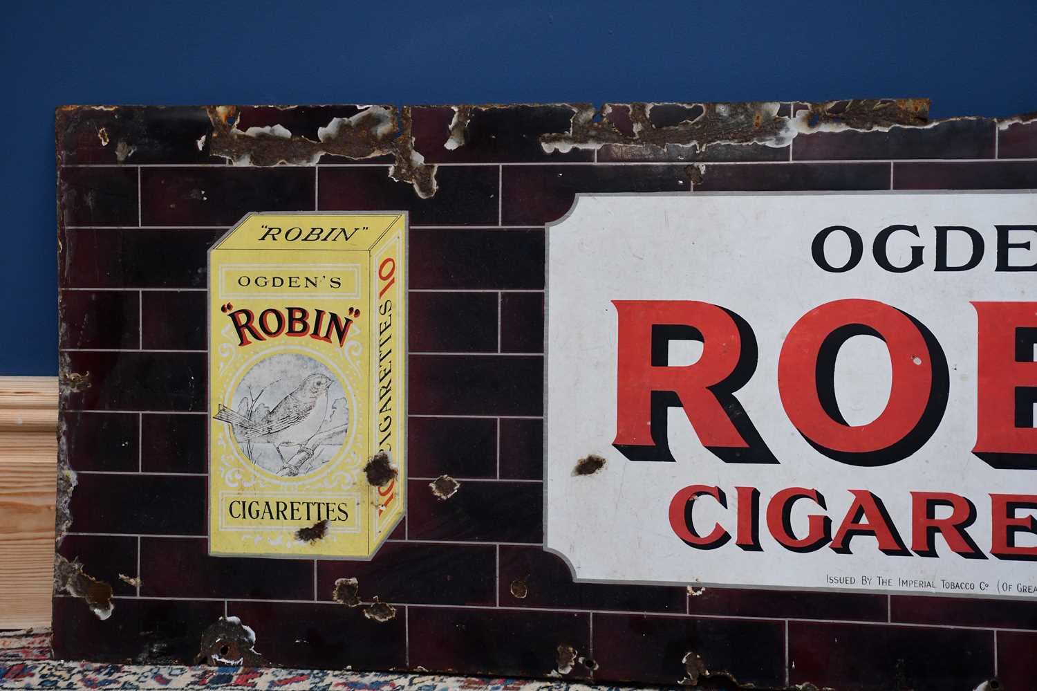 Lot 2372 - OGDEN'S ROBIN CIGARETTES; an original