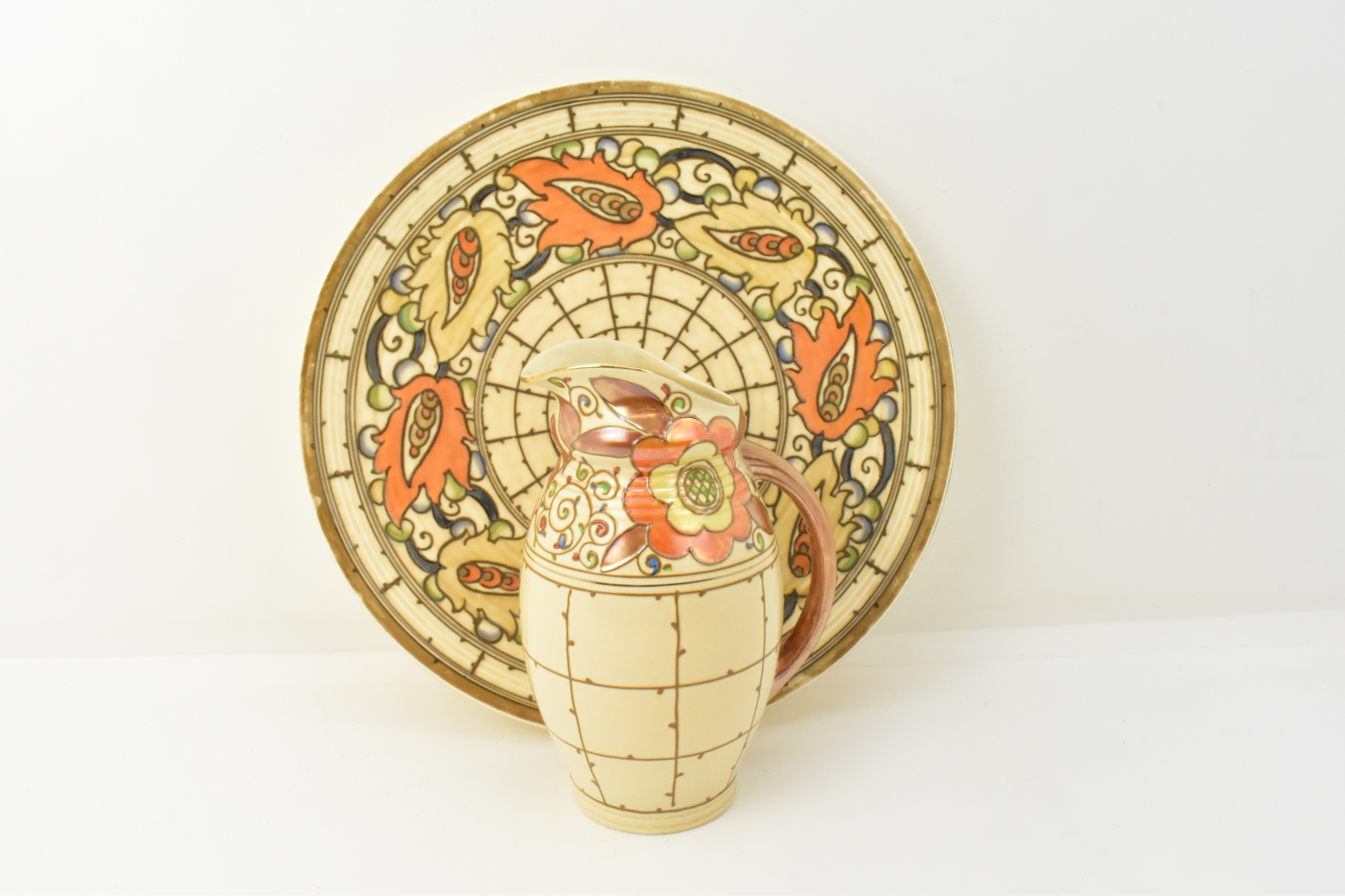 Lot 166 - CHARLOTTE RHEAD; two items of art pottery