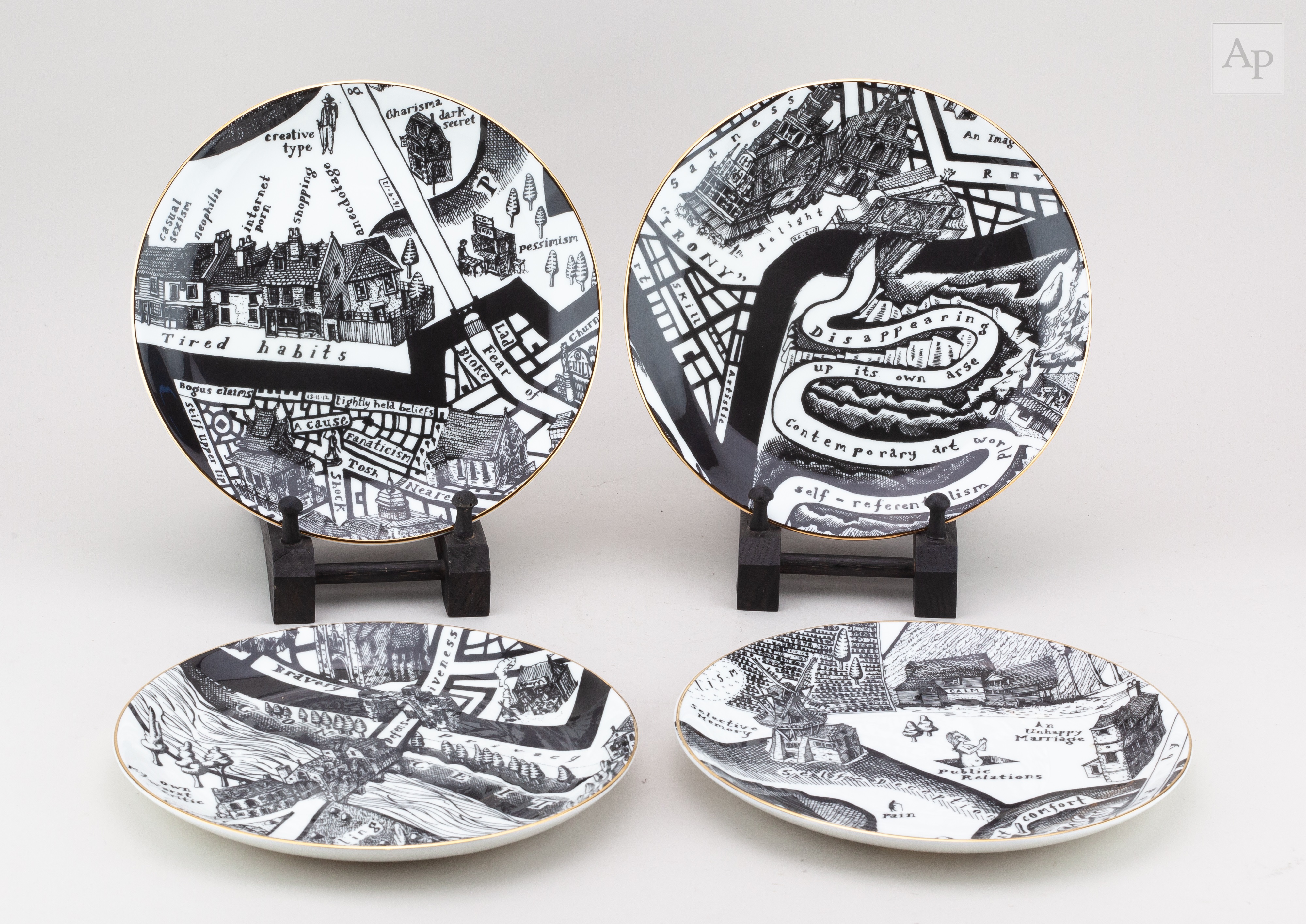 Lot 341 - GRAYSON PERRY (born 1960); a set of four