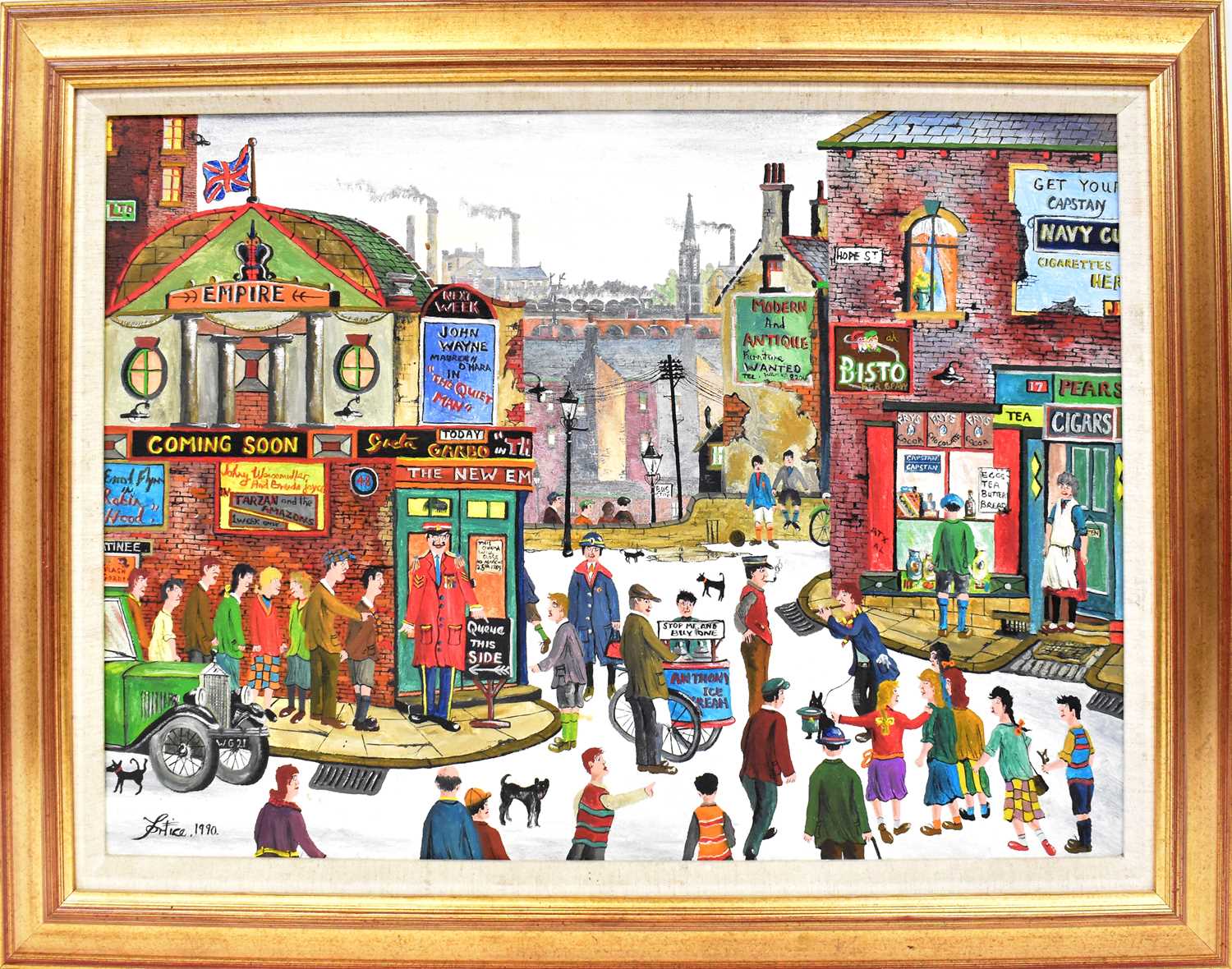 Lot 769 - ATTRIBUTED TO SEAN RICE (1931-1997); oil