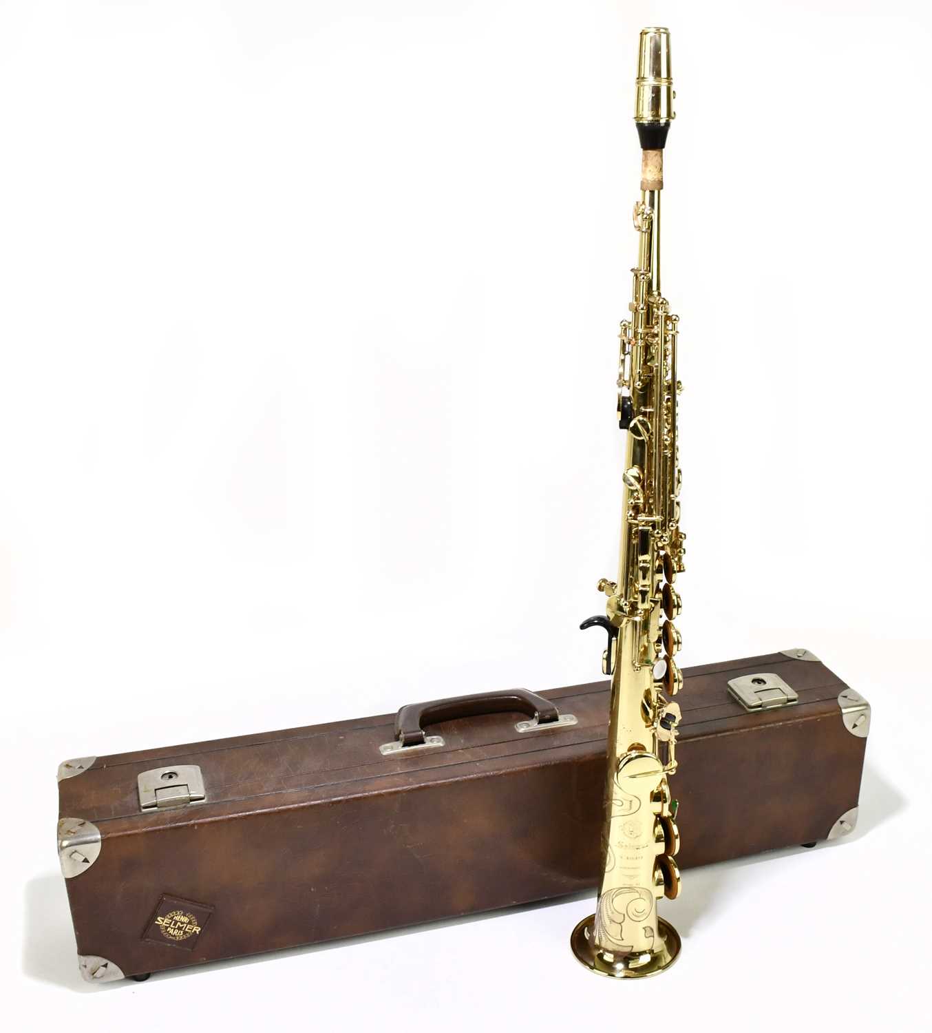 Lot 1078 - SELMER; a mark VI soprano saxophone, model